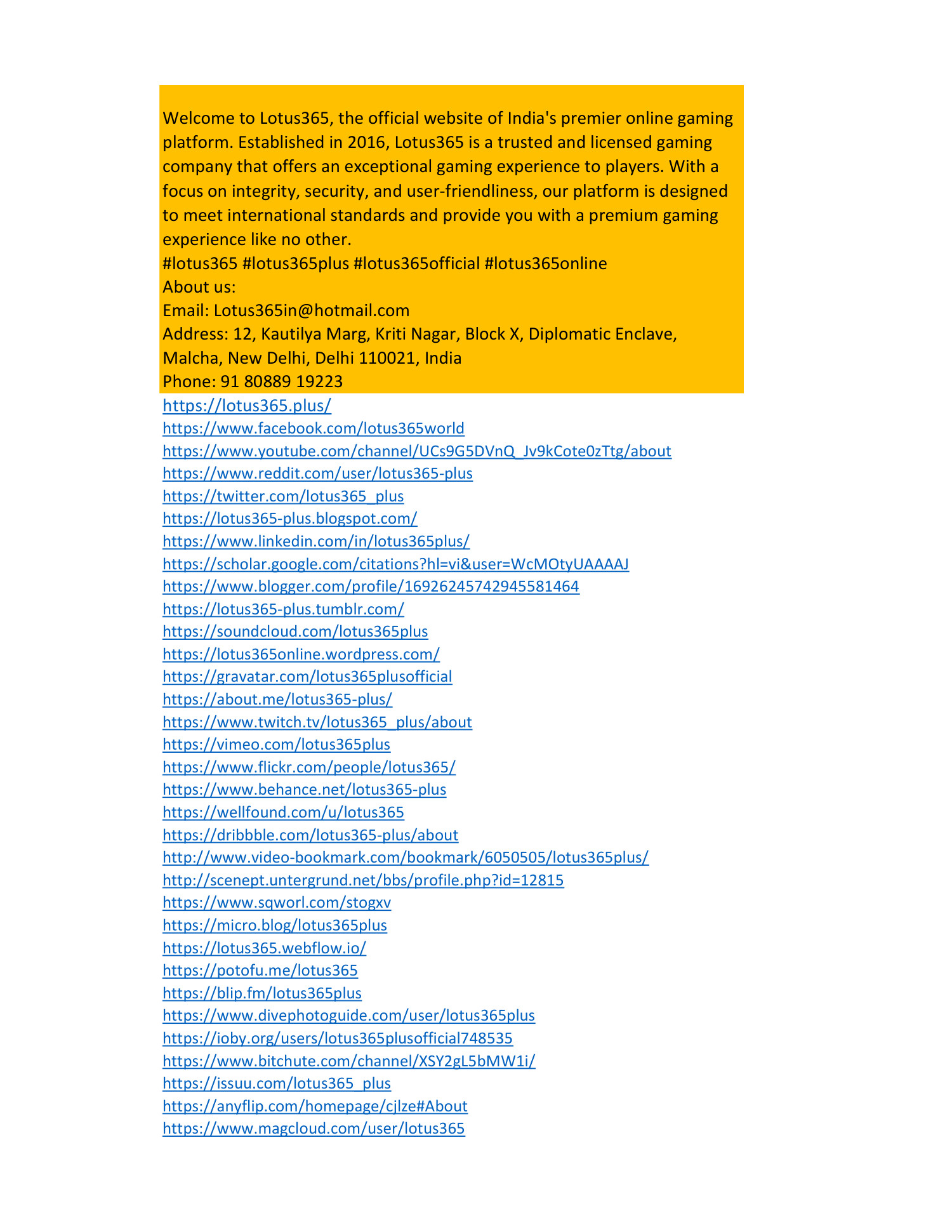 lotus365.xlsx | DocDroid