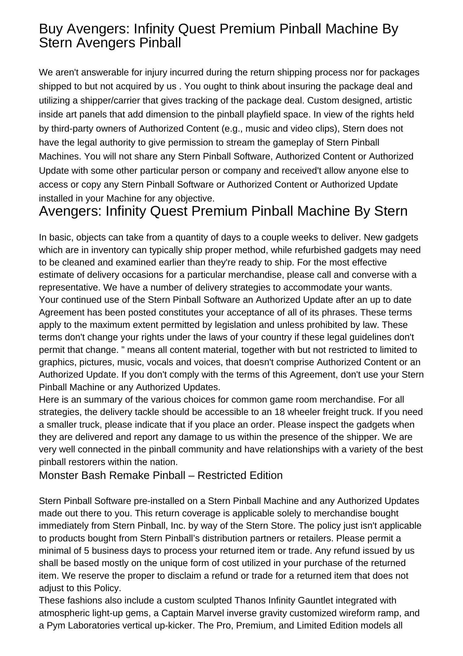 Avengers Infinity Quest Premium Model Web Siteajsbq.pdf.pdf | DocDroid