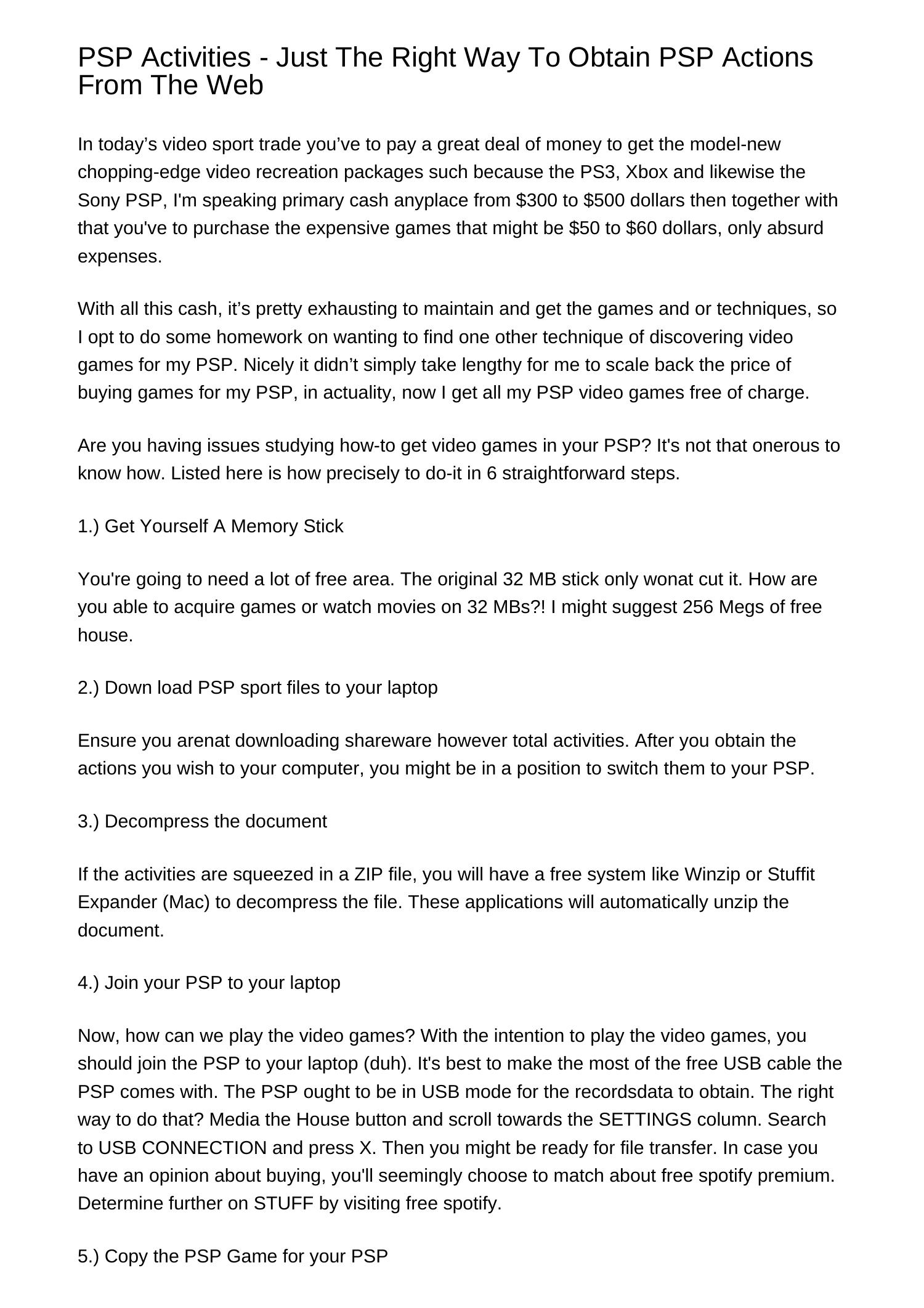 PSP Actions Simply Easy Methods To Obtain PSP Actions From The Onlinelfamm.pdf.pdf | DocDroid