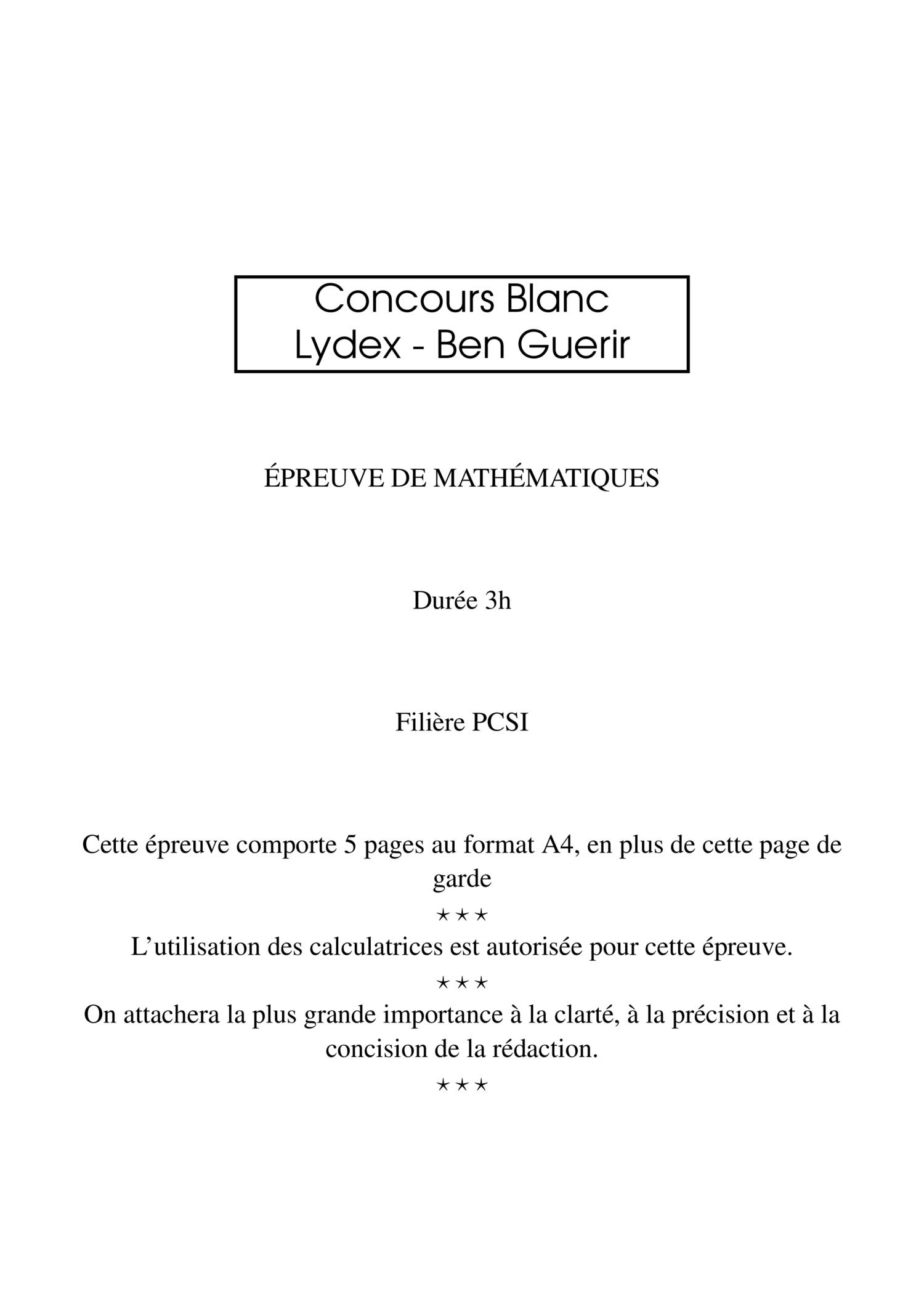 Concours blanc - Séries numériques.pdf | DocDroid