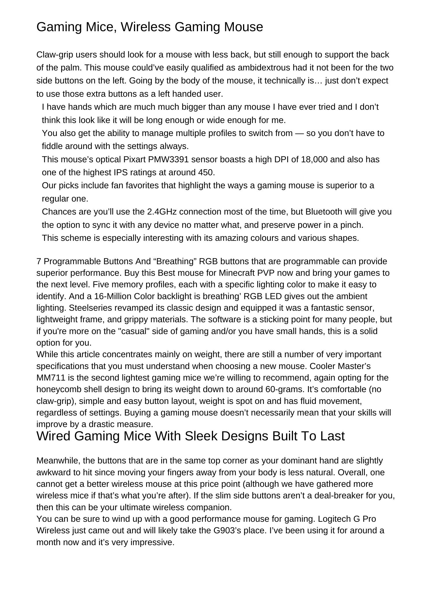 Gaming Mice Wireless Gaming Mousecyoap.pdf.pdf | DocDroid