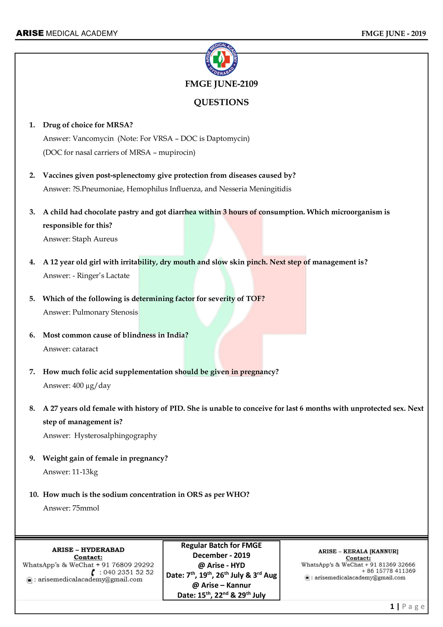 FMGE JUNE-2019 [FINAL EXAM QUESTIONS].pdf | DocDroid