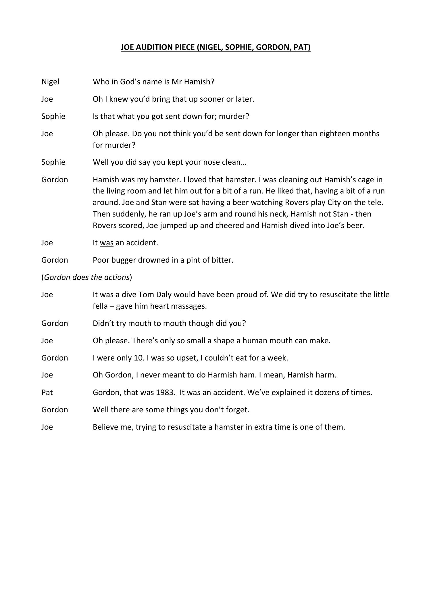 JOE AUDITION PIECE.pdf | DocDroid