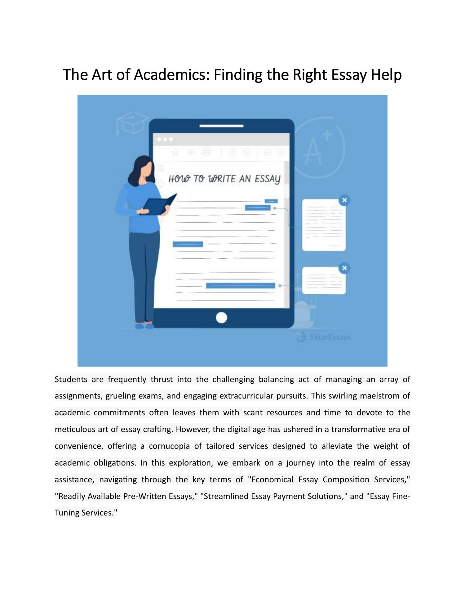The Art of Academics Finding the Right Essay Help.pdf | DocDroid