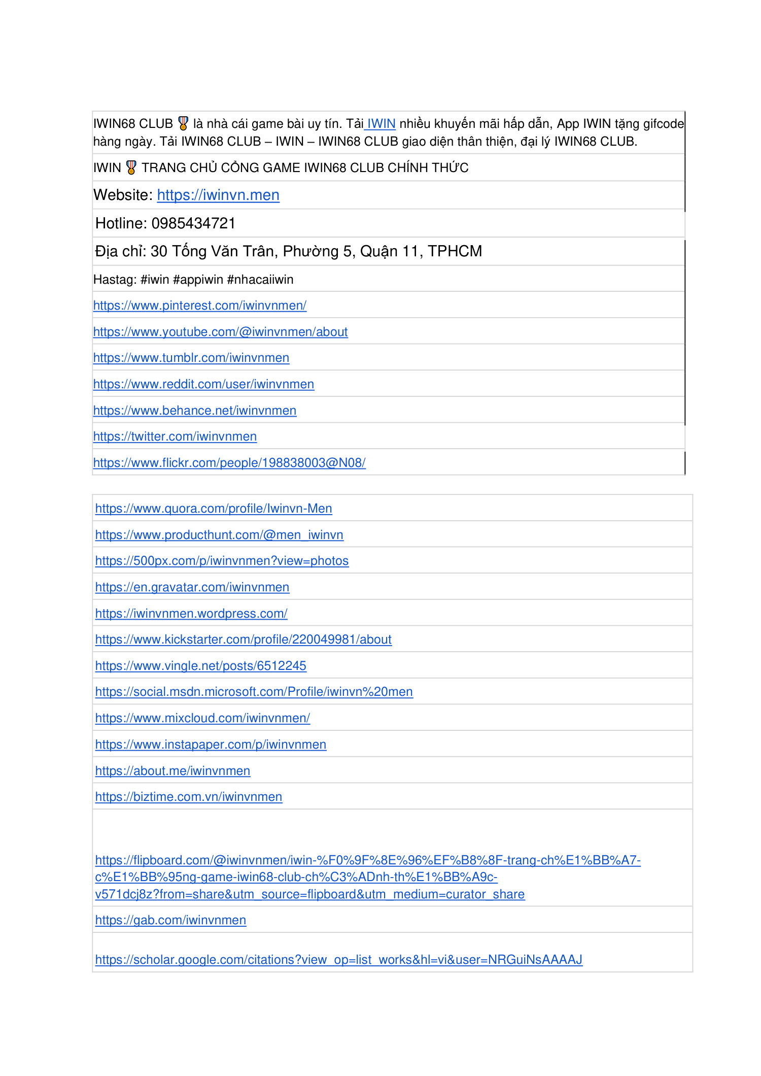 IWIN 🎖️ TRANG CHỦ CỔNG GAME IWIN68 CLUB CHÍNH THỨC.docx | DocDroid