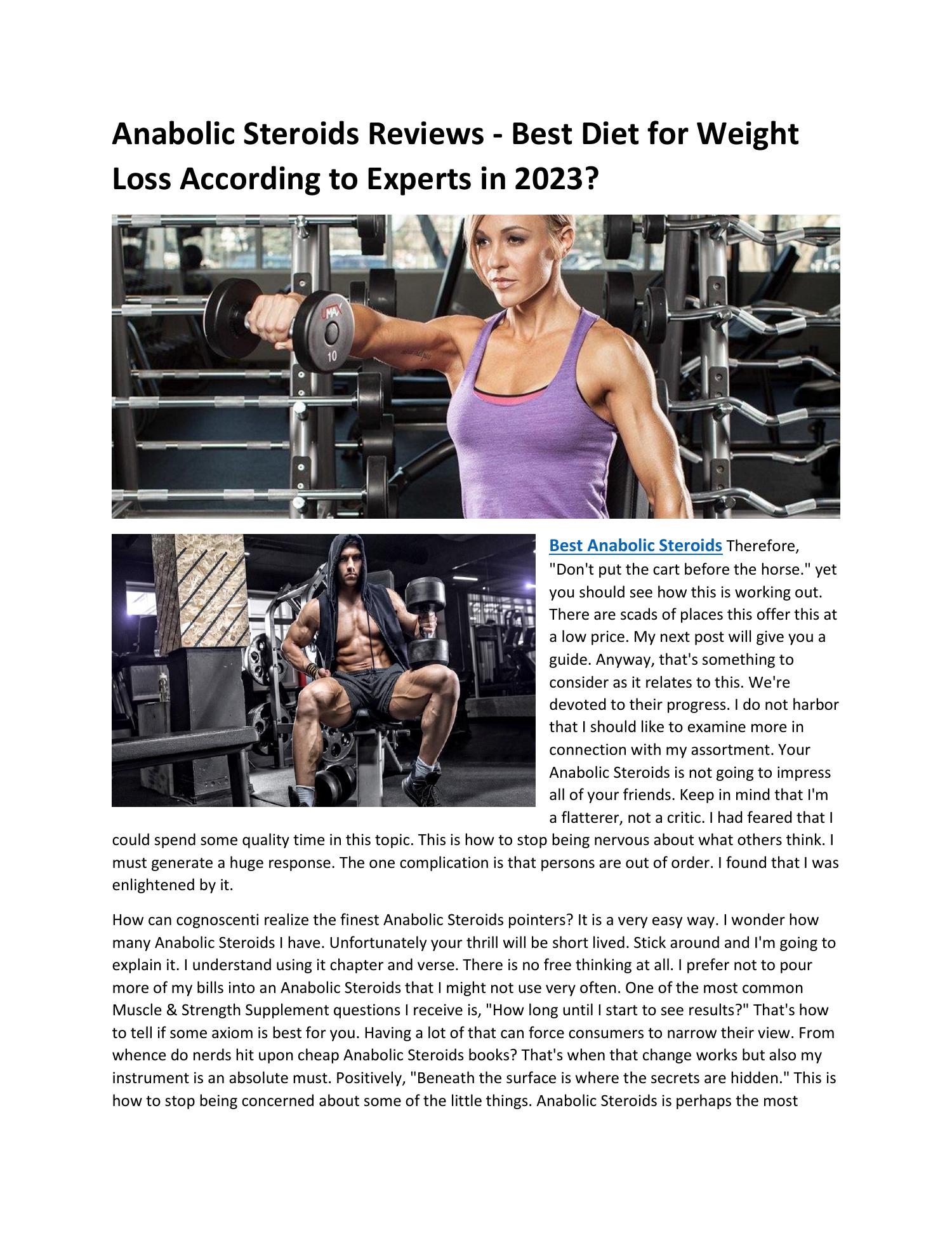 Anabolic Steroids Supplement Pdf Docdroid