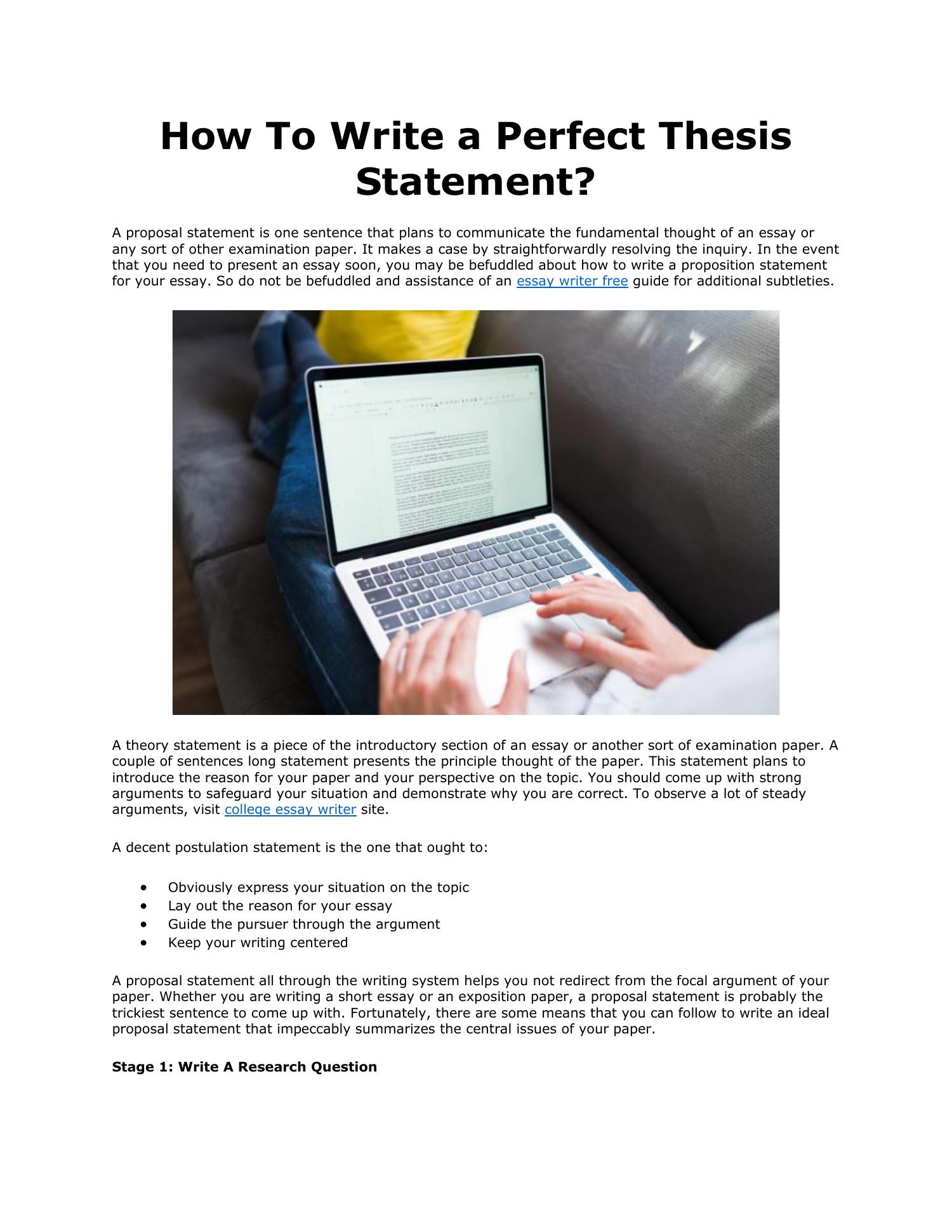How To Write a Perfect Thesis Statement.pdf | DocDroid