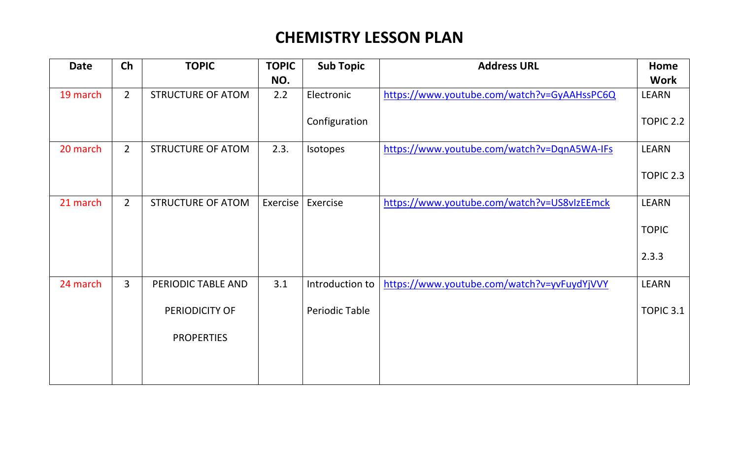 CHEMISTRY LESSON PLAN1.pdf | DocDroid
