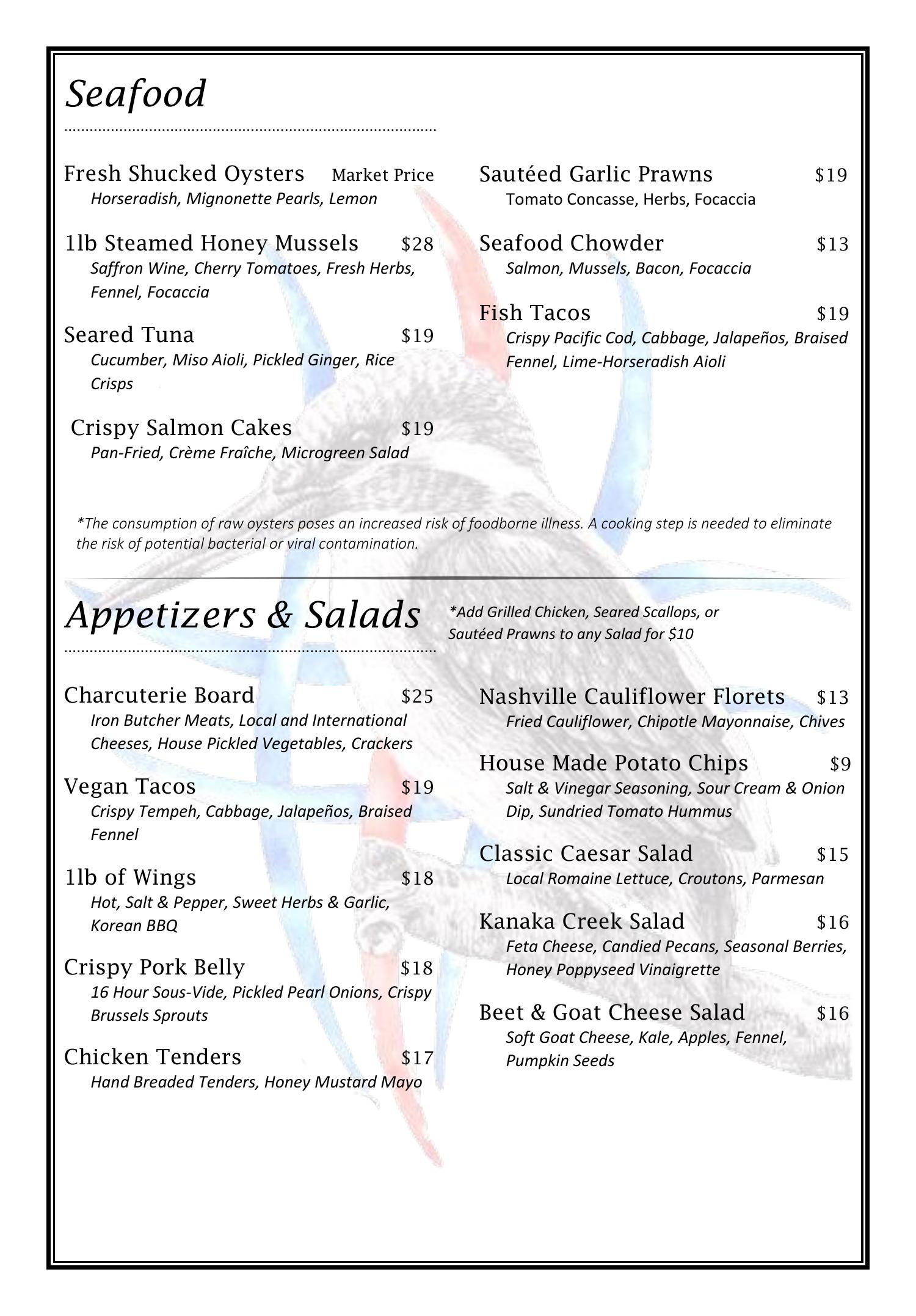 Kingfishers Dinner Menu Summer 2022 Final.pdf | DocDroid