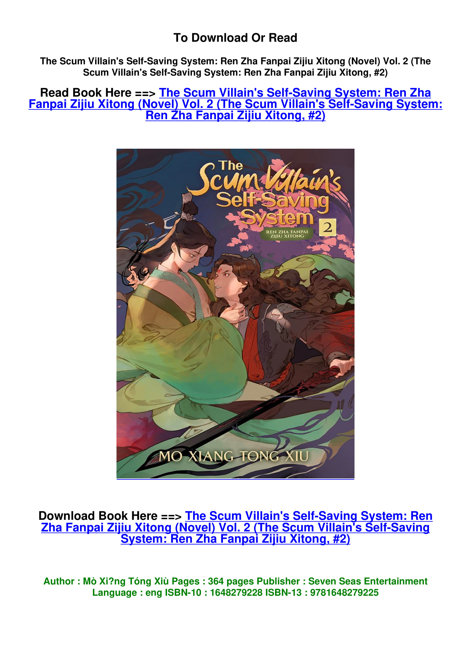 epub download The Scum Villain s Self Saving System Ren Zha Fanpai Zijiu .pdf | DocDroid