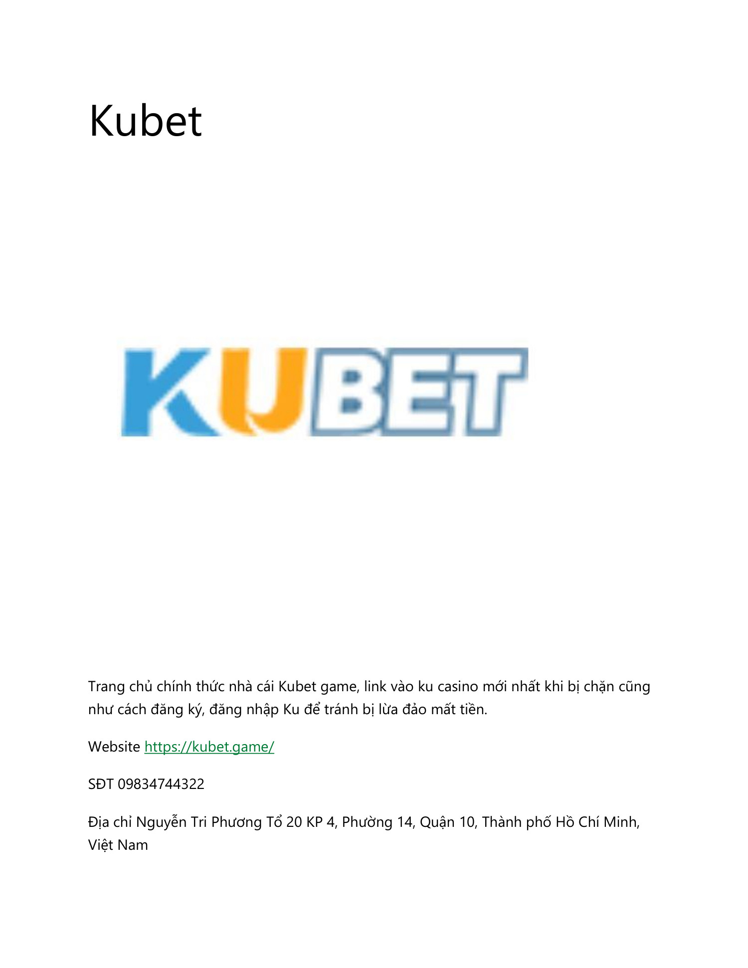 Kubet.docx | DocDroid