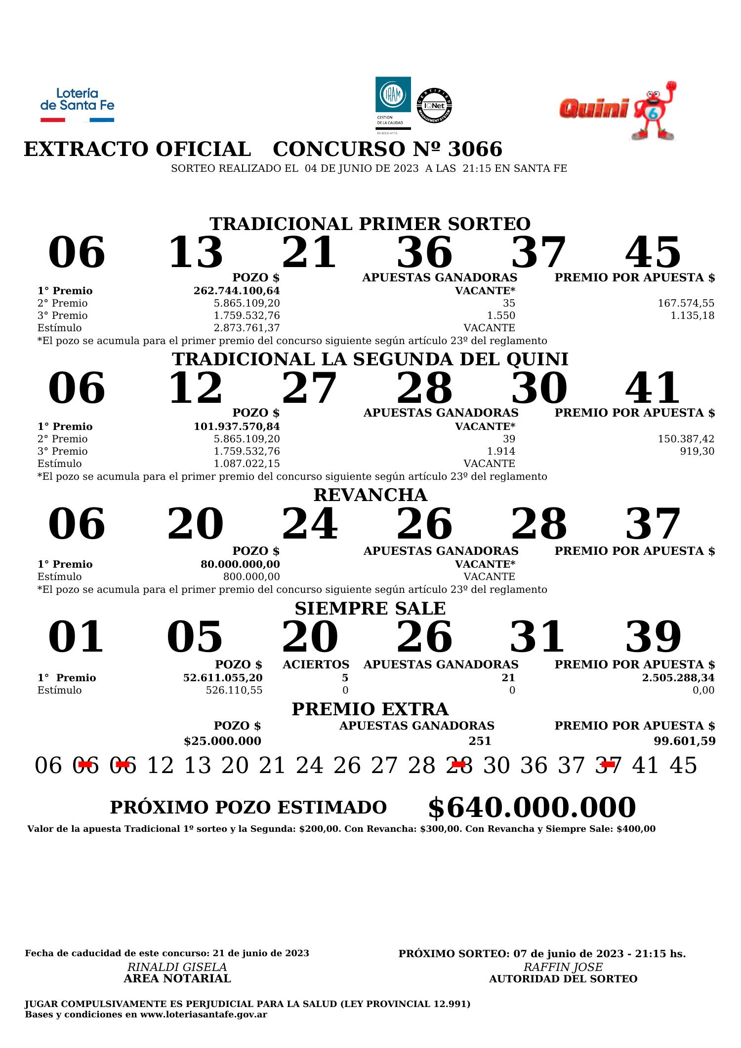 quini 6 4 de junio.pdf | DocDroid