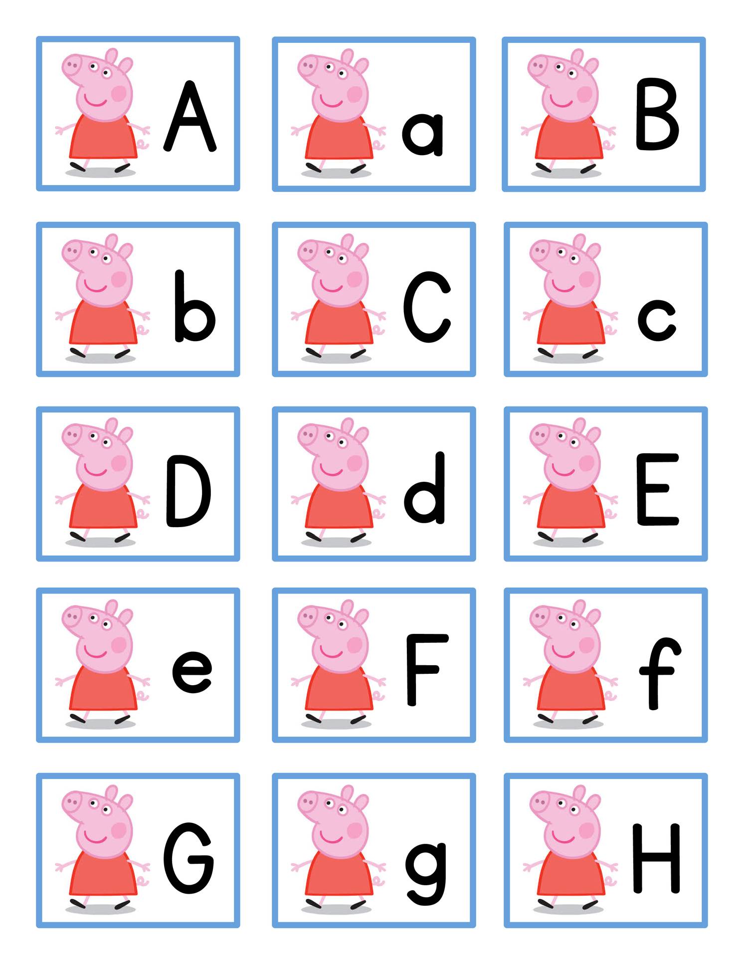 Peppa Pig Letter Cards.pdf | DocDroid