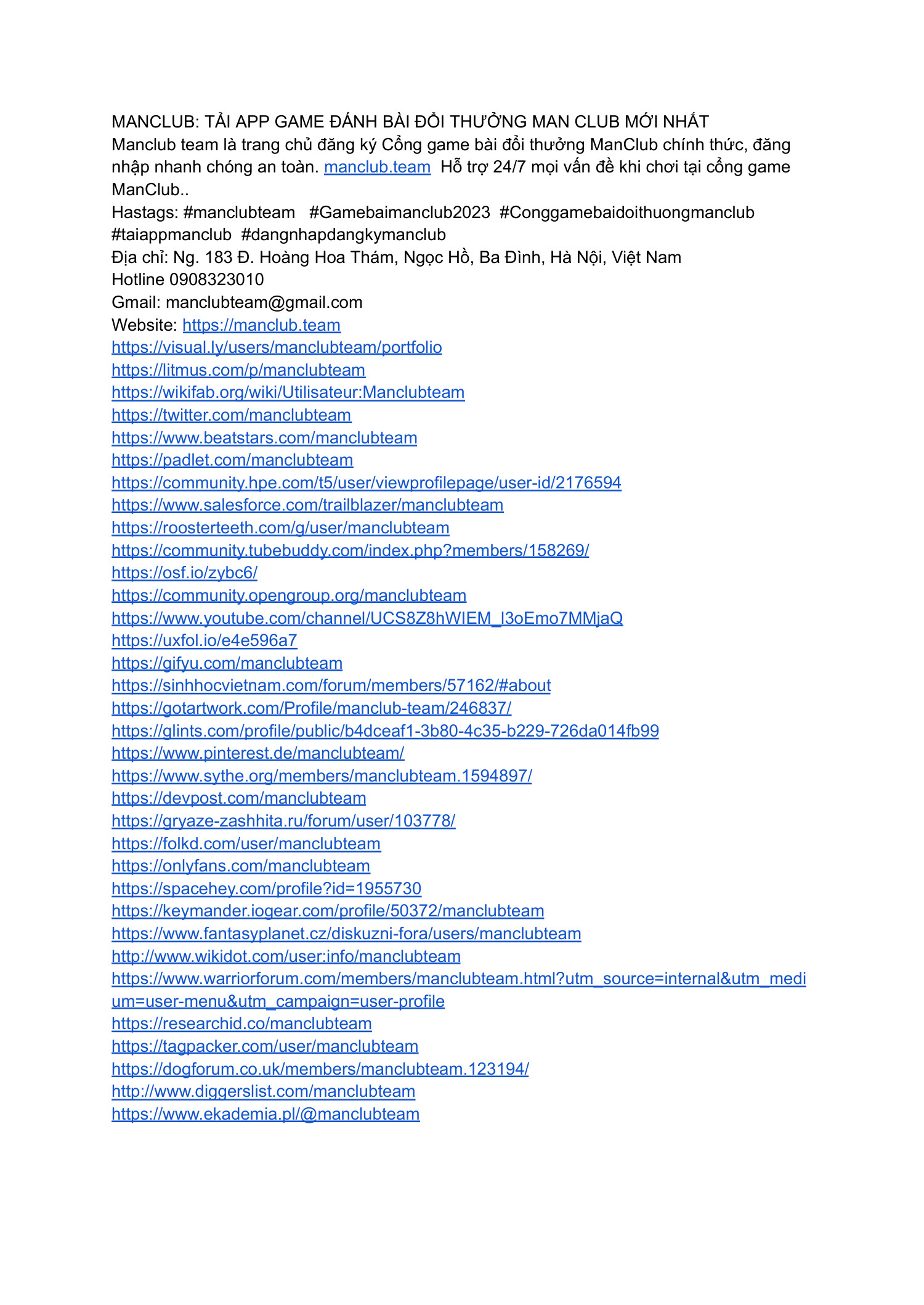 Manclub - Tải App Manclub Ios, Android Apk Chính Thức.pdf | DocDroid