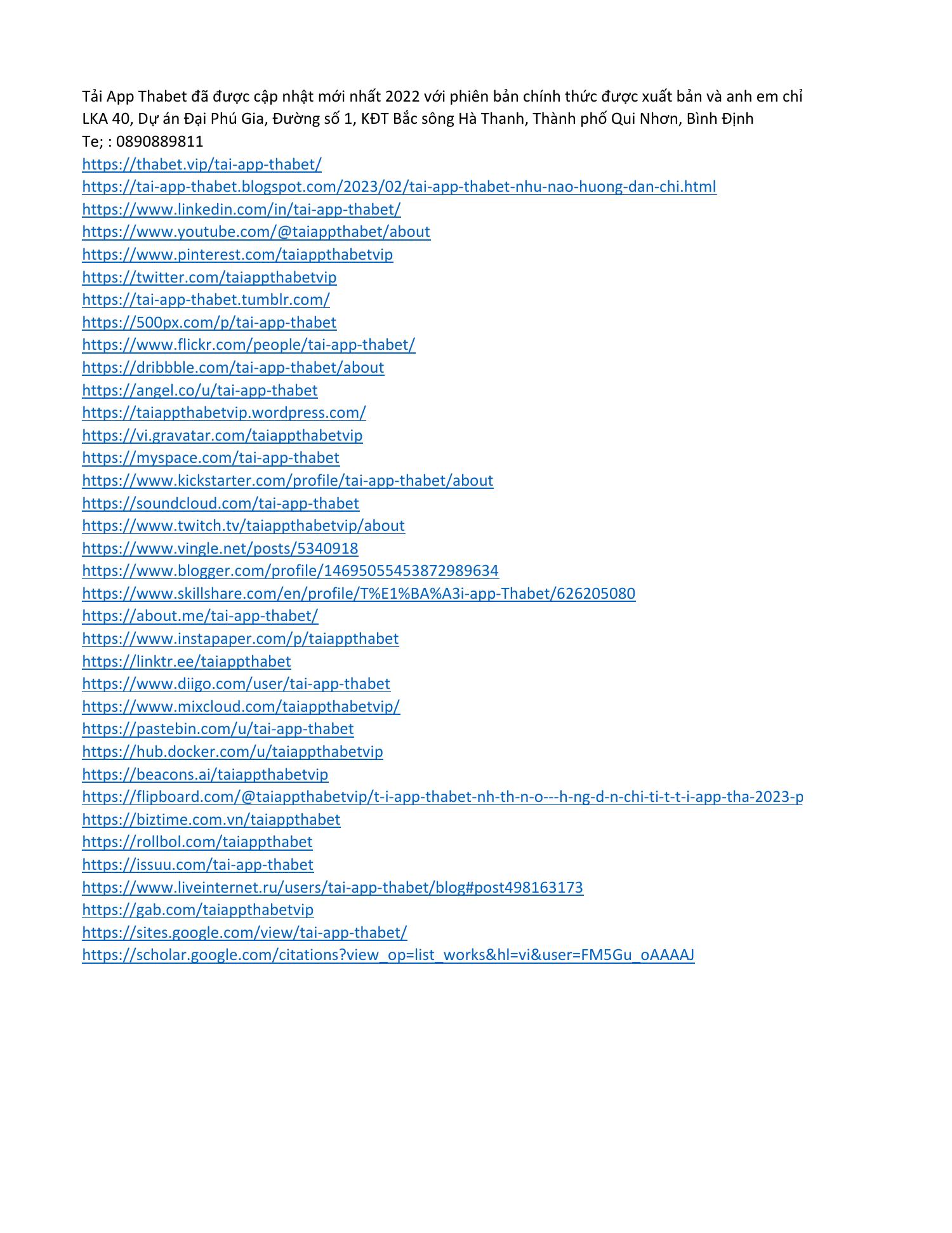 Tải app thabet.xlsx | DocDroid