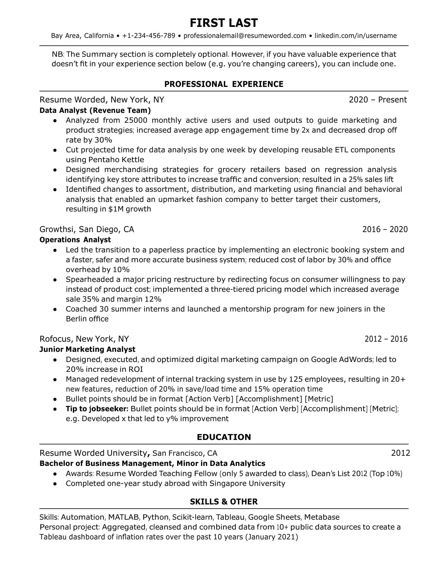 cv- ats compatible.docx | DocDroid