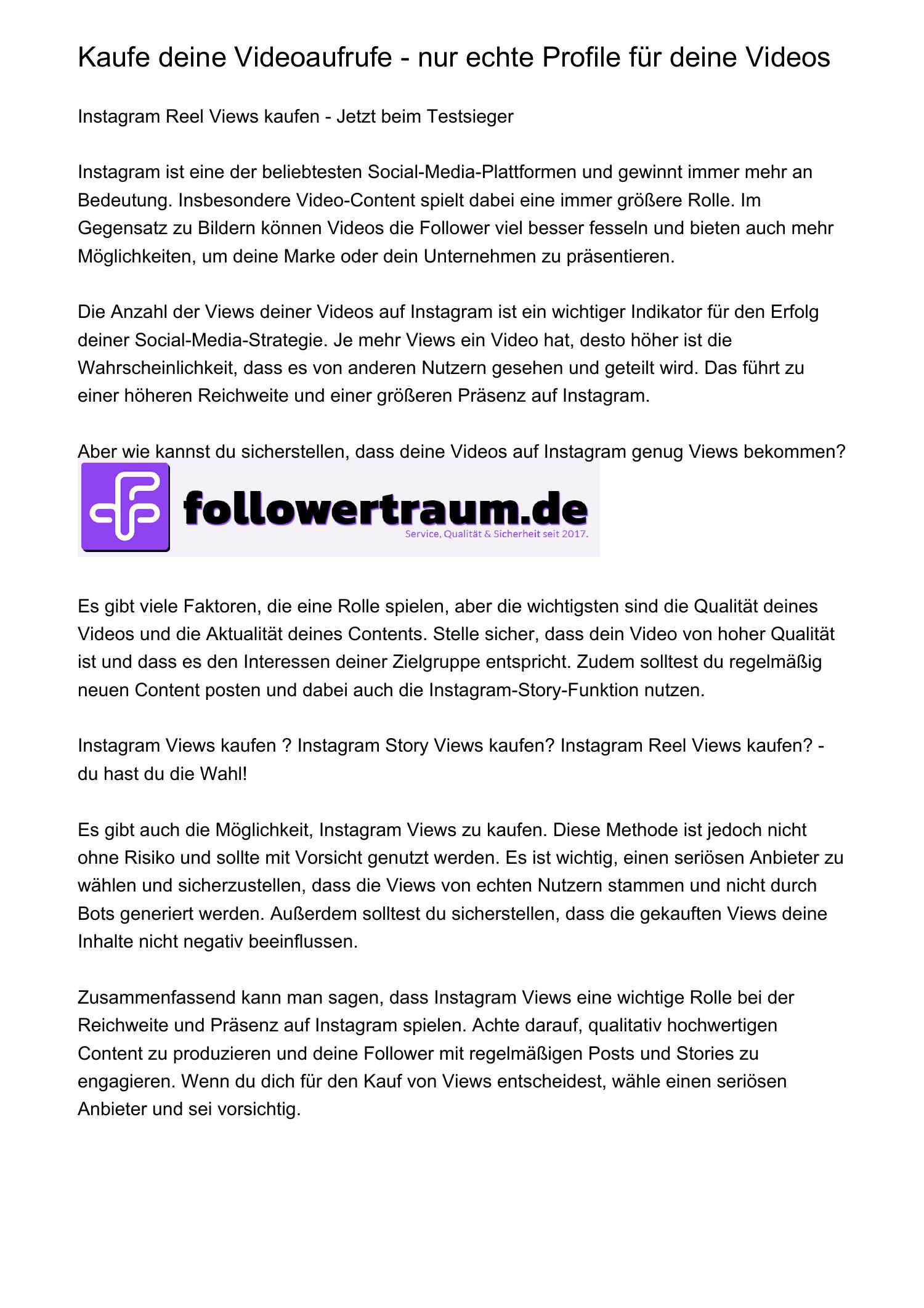 Kaufe deine Videoaufrufe nur echte Profile für deine Videosjlozr.pdf.pdf | DocDroid