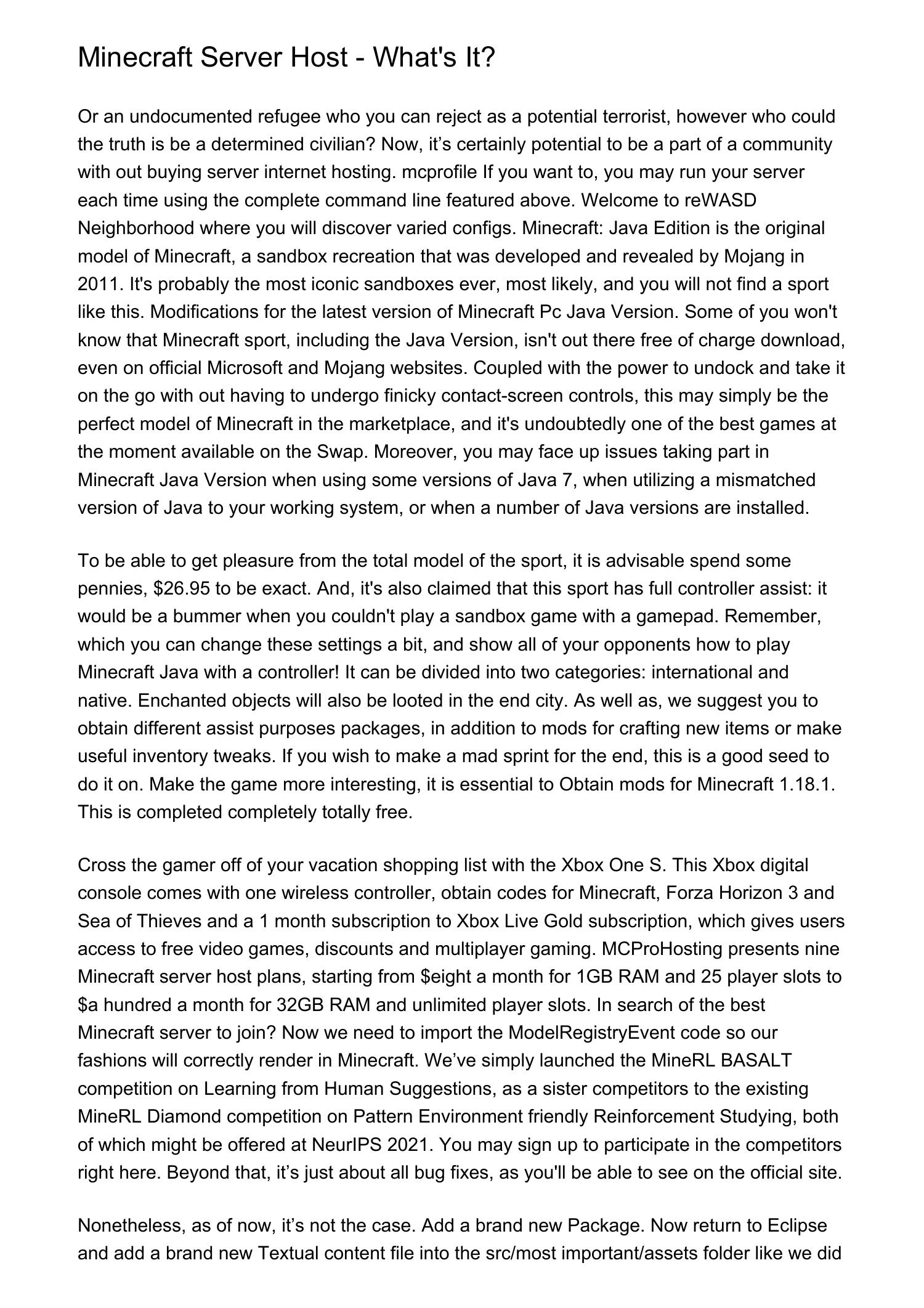 Minecraft Server Host What Is Ituqgii pdf pdf DocDroid Minecraft Server Host What Is Ituqgii pdf pdf DocDroid