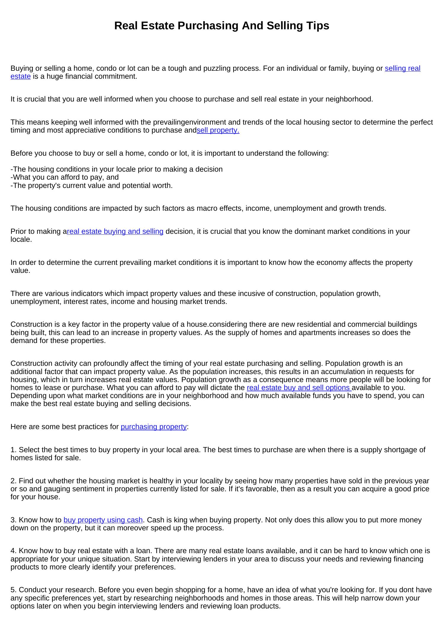 Real_Estate_Purchasing_And_Selling_Tips_0KvbDq.pdf.pdf | DocDroid