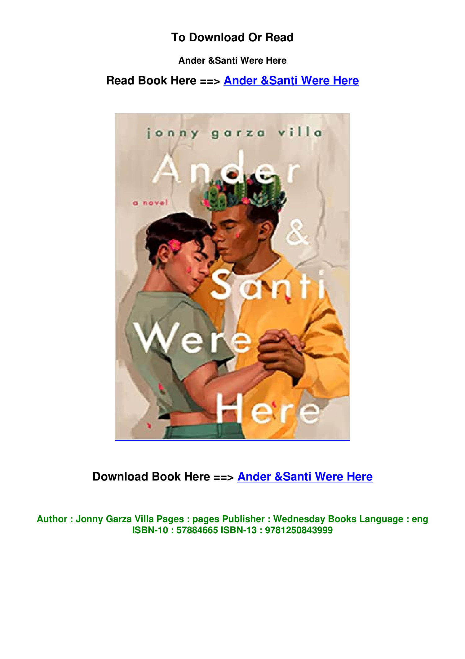 pdf download Ander Santi Were Here By Jonny Garza Villa.pdf | DocDroid