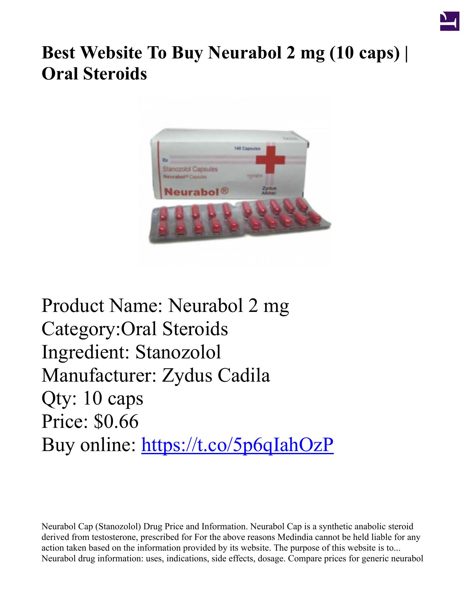 Best Website To Buy Neurabol 2 mg 10 caps Zydus Cadila.pdf | DocDroid