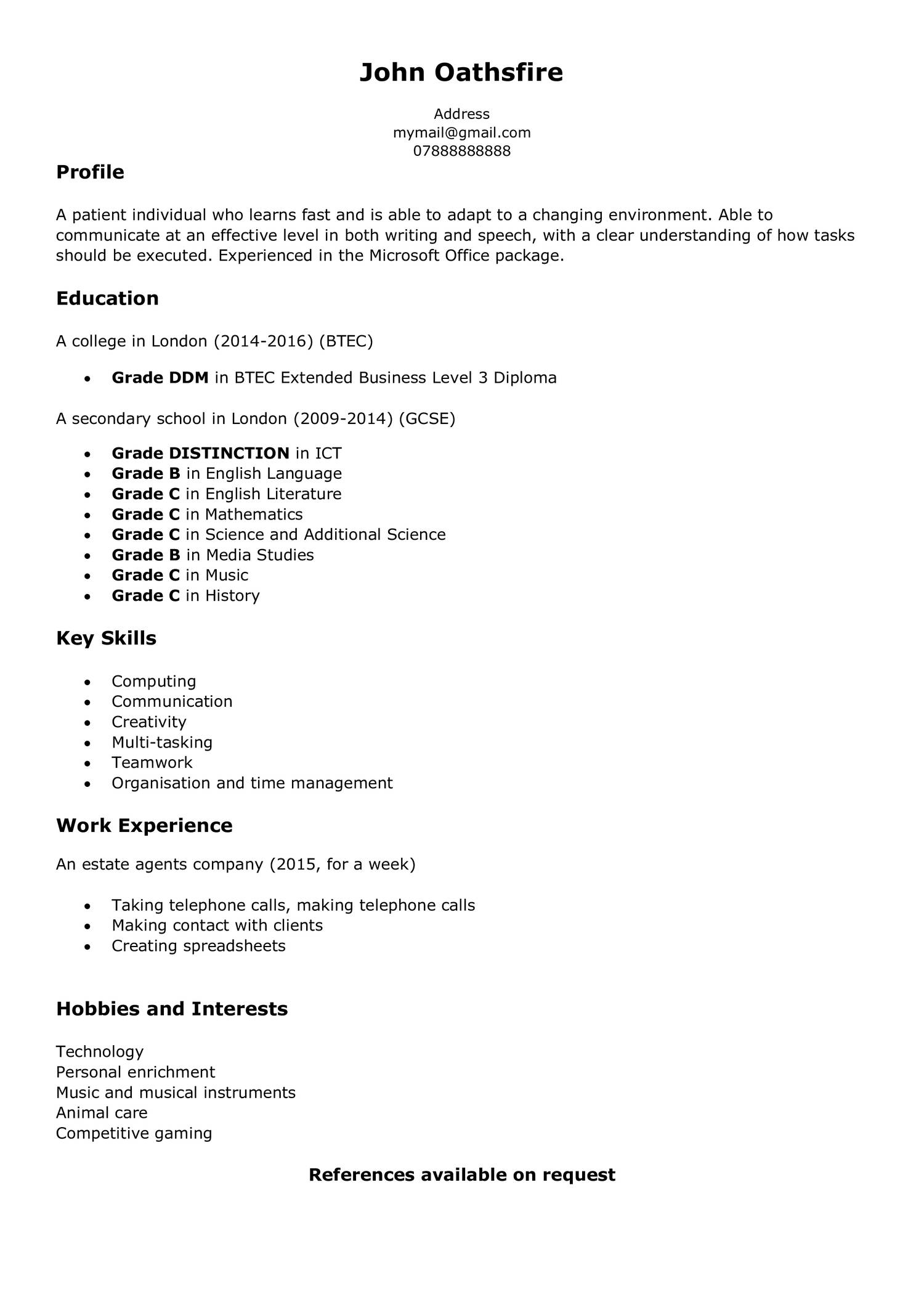 John Oathsfire CV.pdf | DocDroid