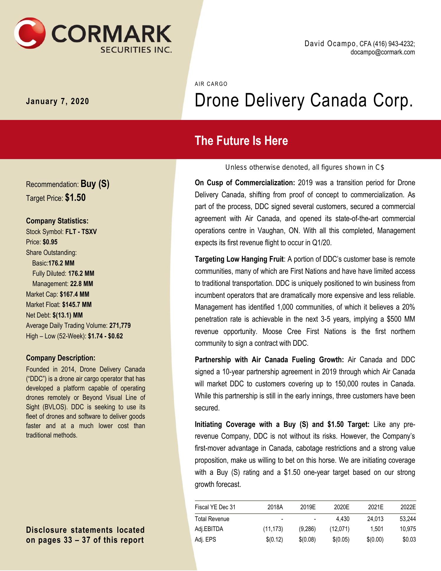 Drone Delivery Canada Corporation - Cormark Securities.pdf | DocDroid