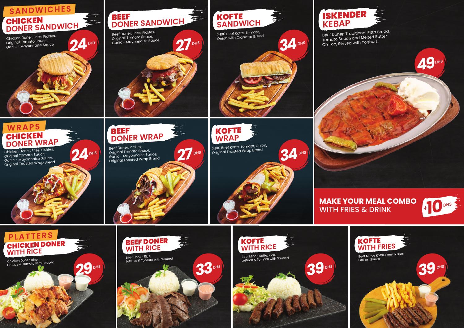 ONE_DONER_MENU_A4_DIJITAL.pdf | DocDroid