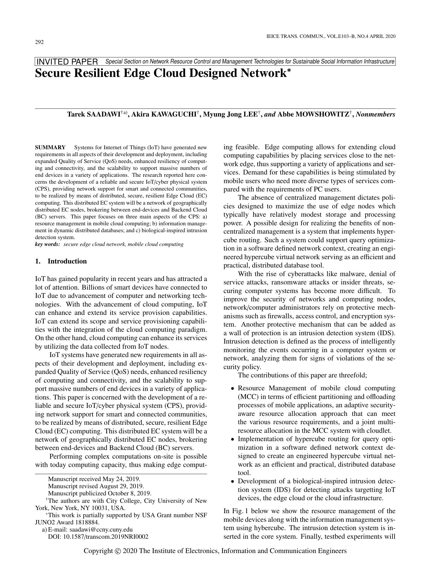 Secure Resilient Edge Cloud Designed Network.pdf | DocDroid