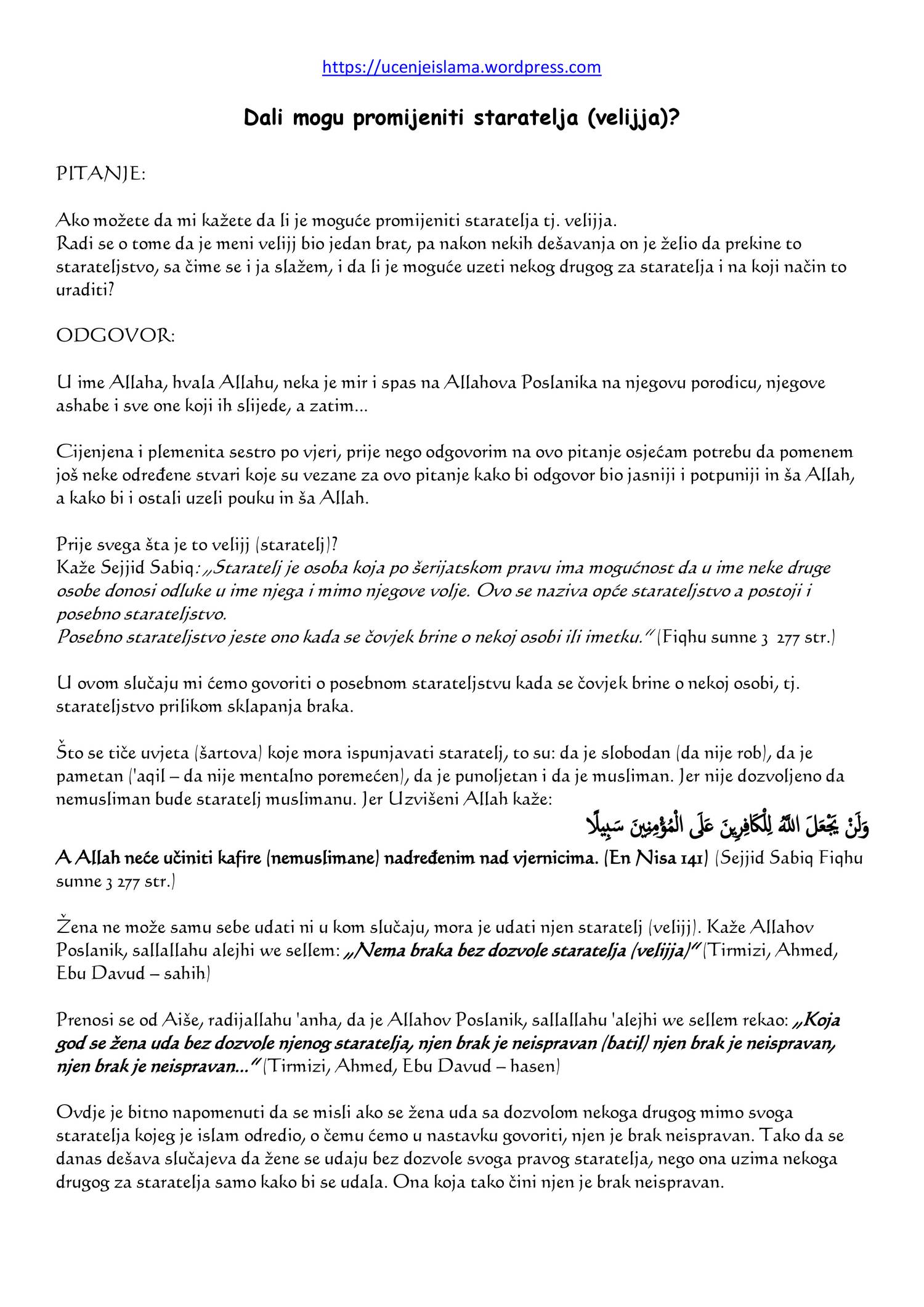 Dali mogu promijeniti staratelja.pdf | DocDroid