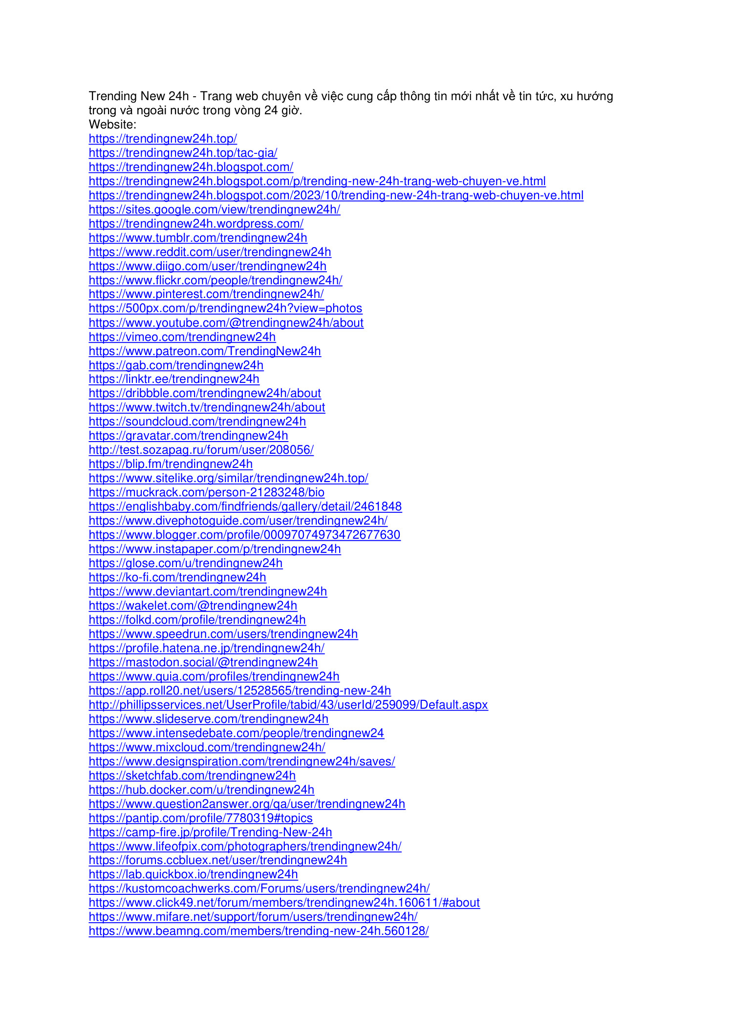 Trending New 24h.docx | DocDroid
