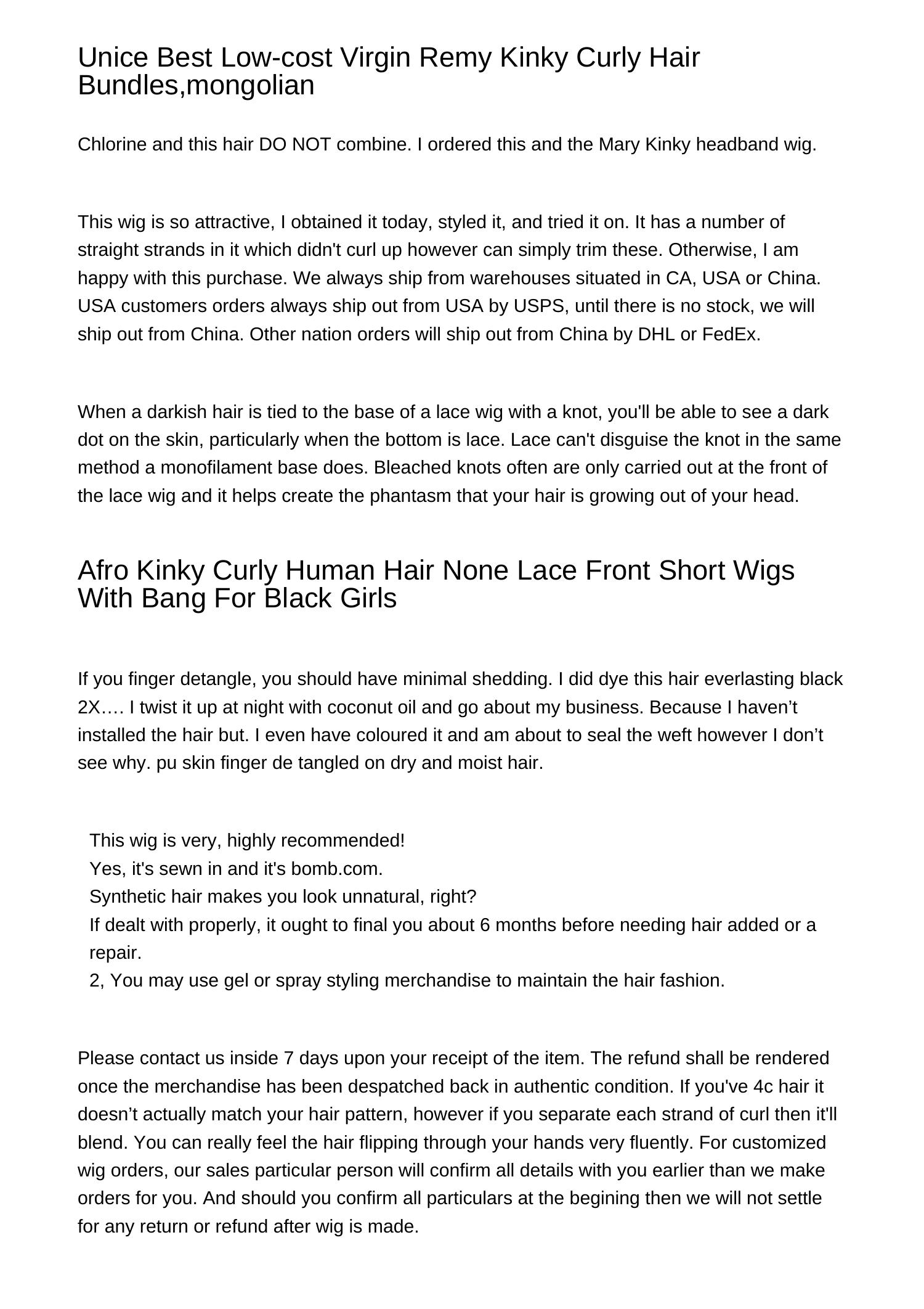 Unice Finest Lowcost Virgin Remy Kinky Curly Hair Bundlesmongoliancwbsp.pdf.pdf | DocDroid