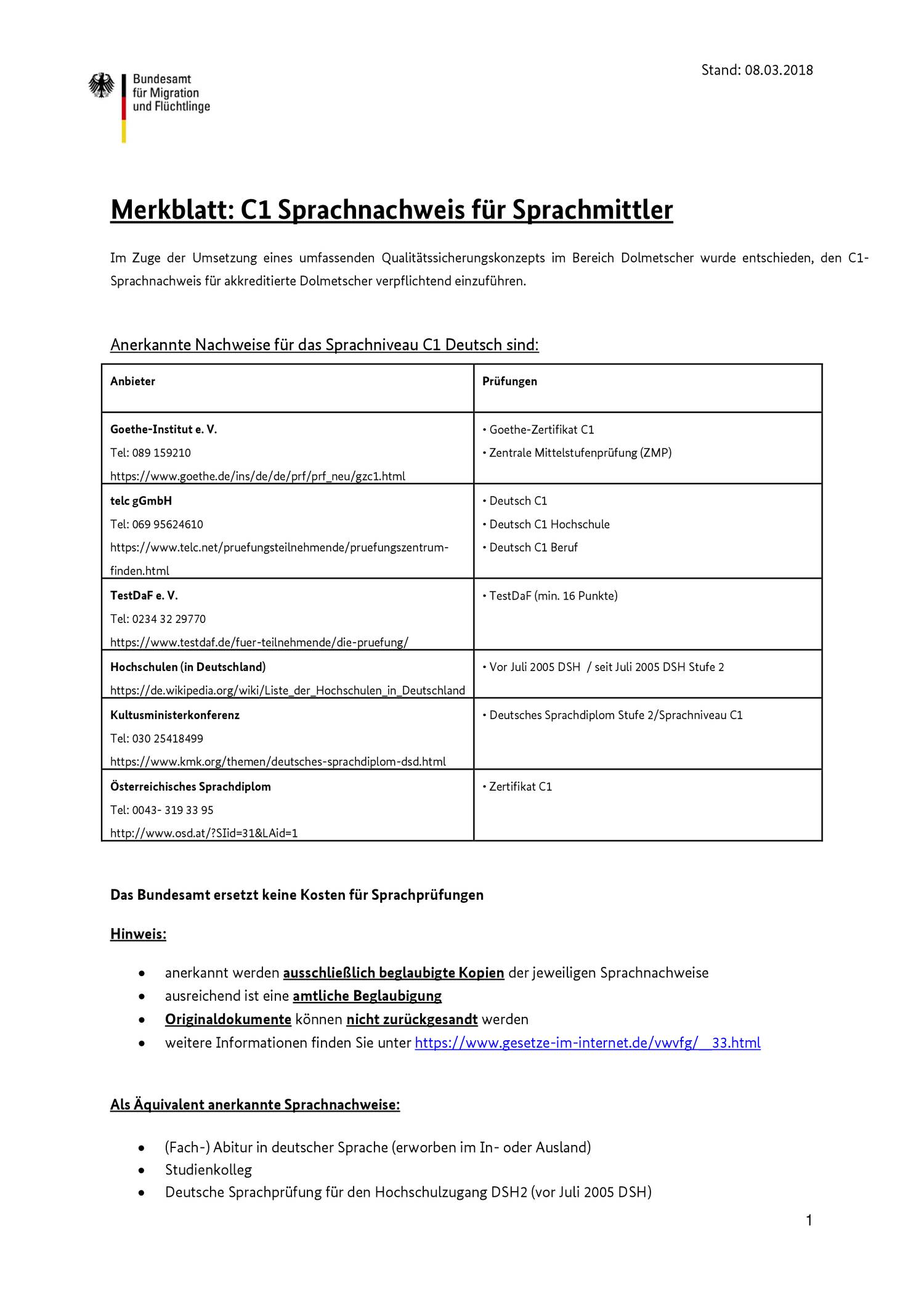 Merkblatt C1 Sprachnachweis.pdf | DocDroid