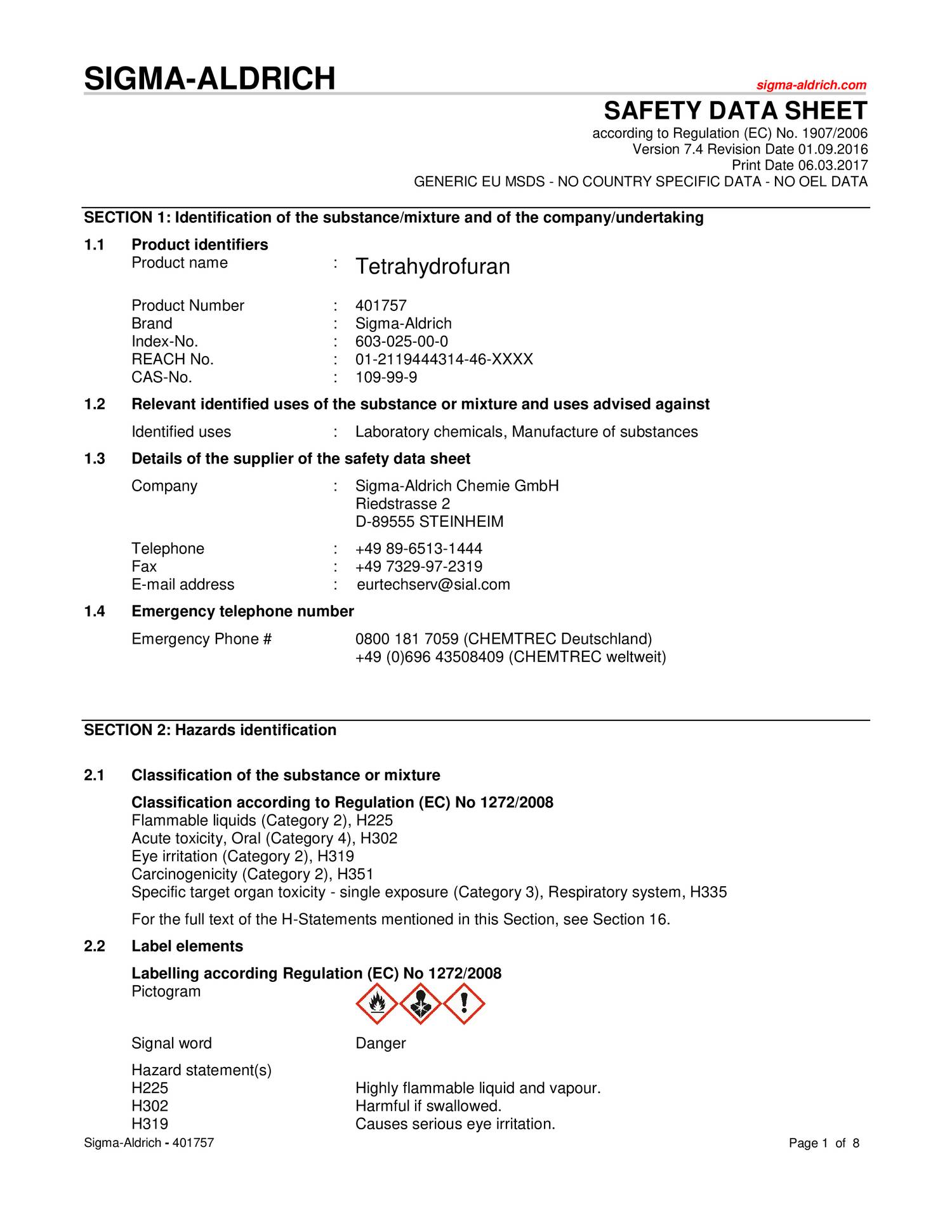 Tetrahydrofuran SA.pdf | DocDroid