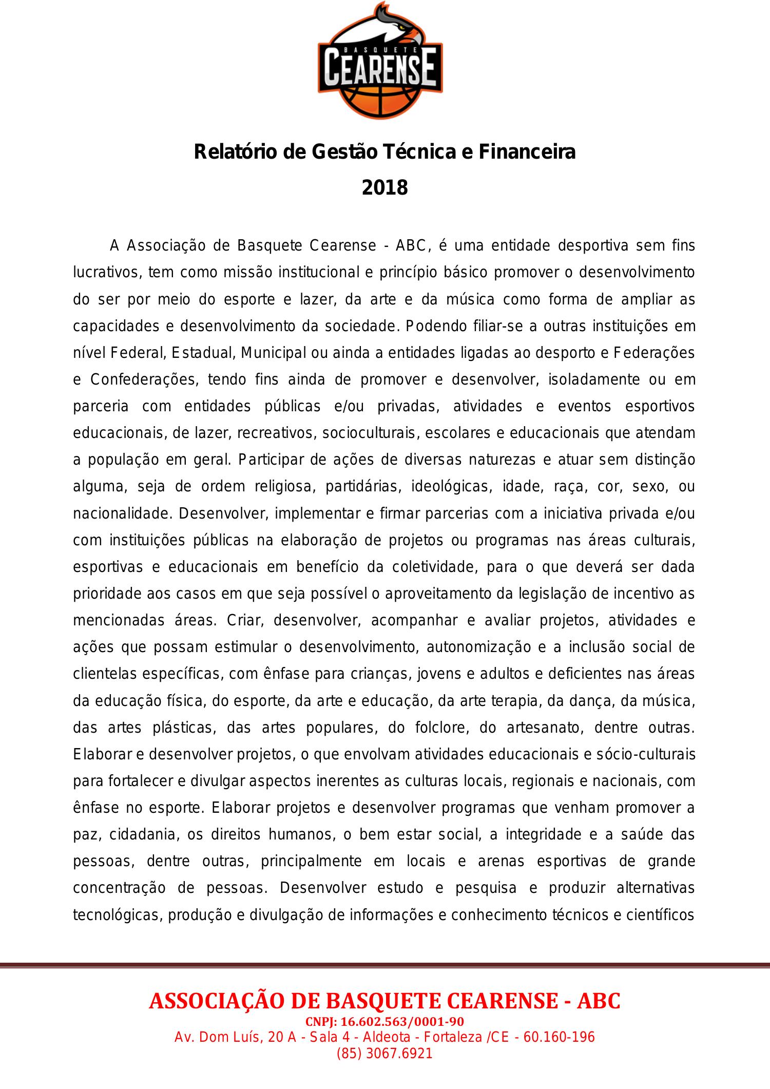 Relatorio Gestão Tecnica-Financeira ABC 2018.pdf | DocDroid