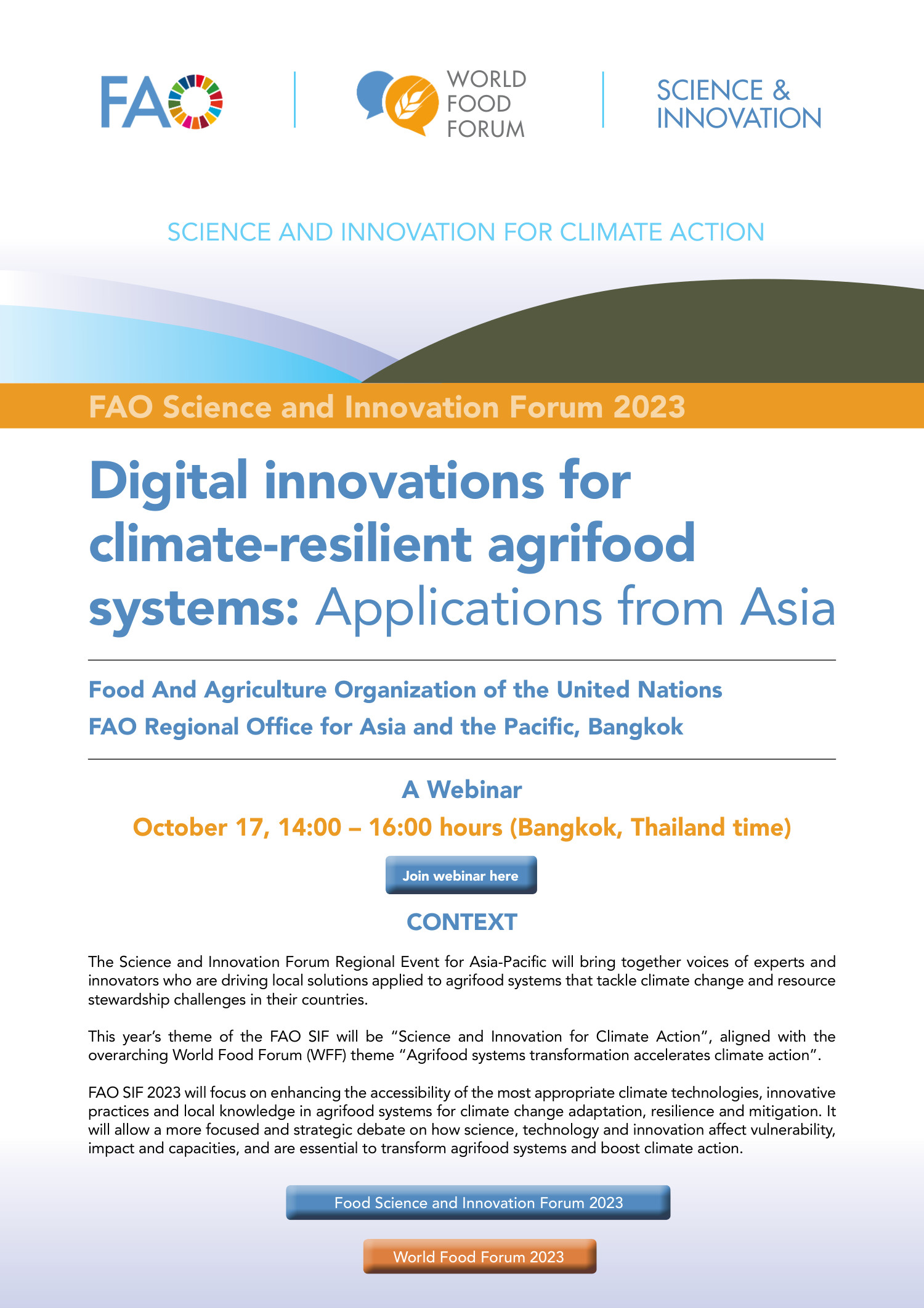 FAORAP-SIF Webinar-digital solutions for climate_Agenda final.pdf | DocDroid