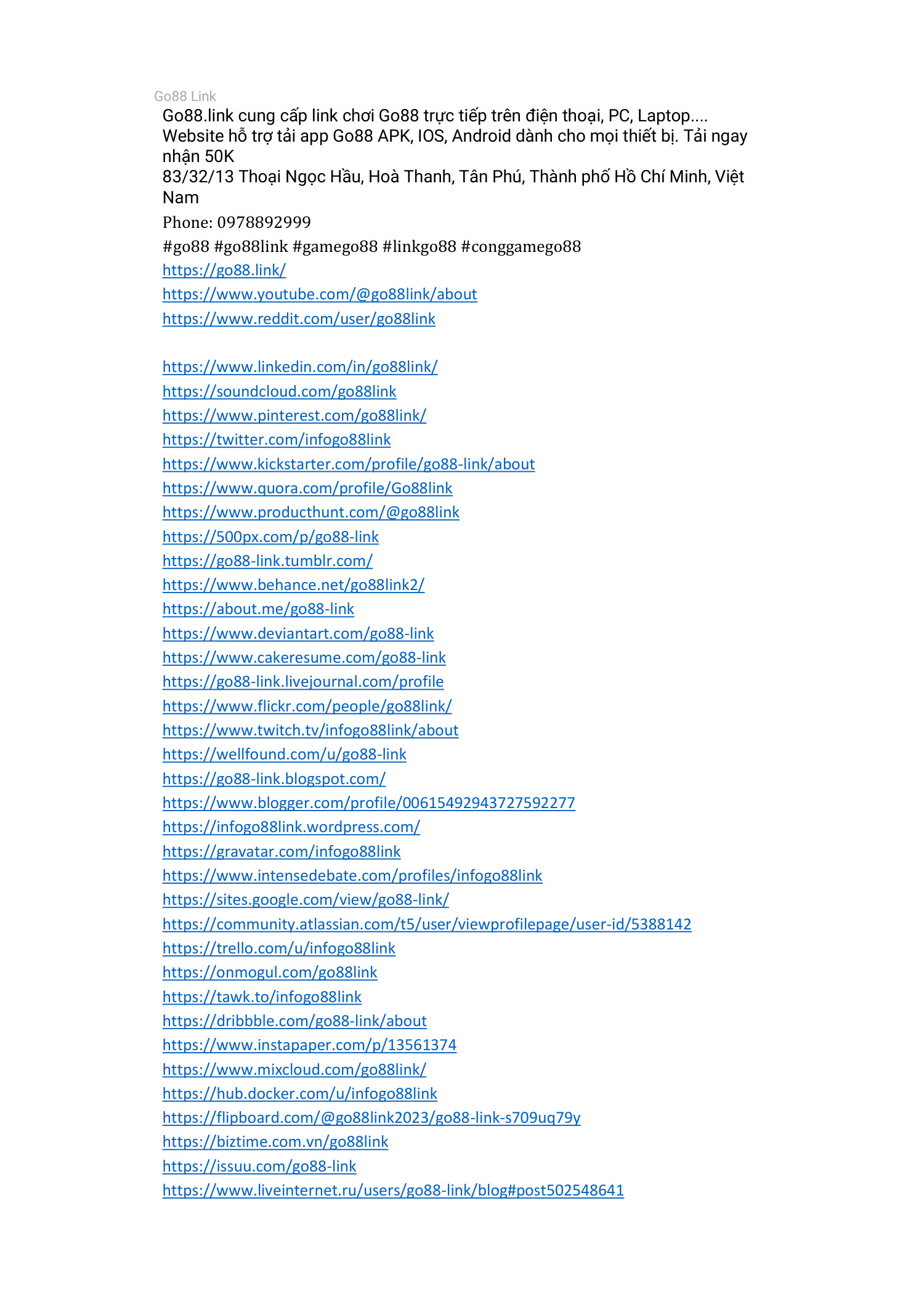 Go88 Link.docx | DocDroid