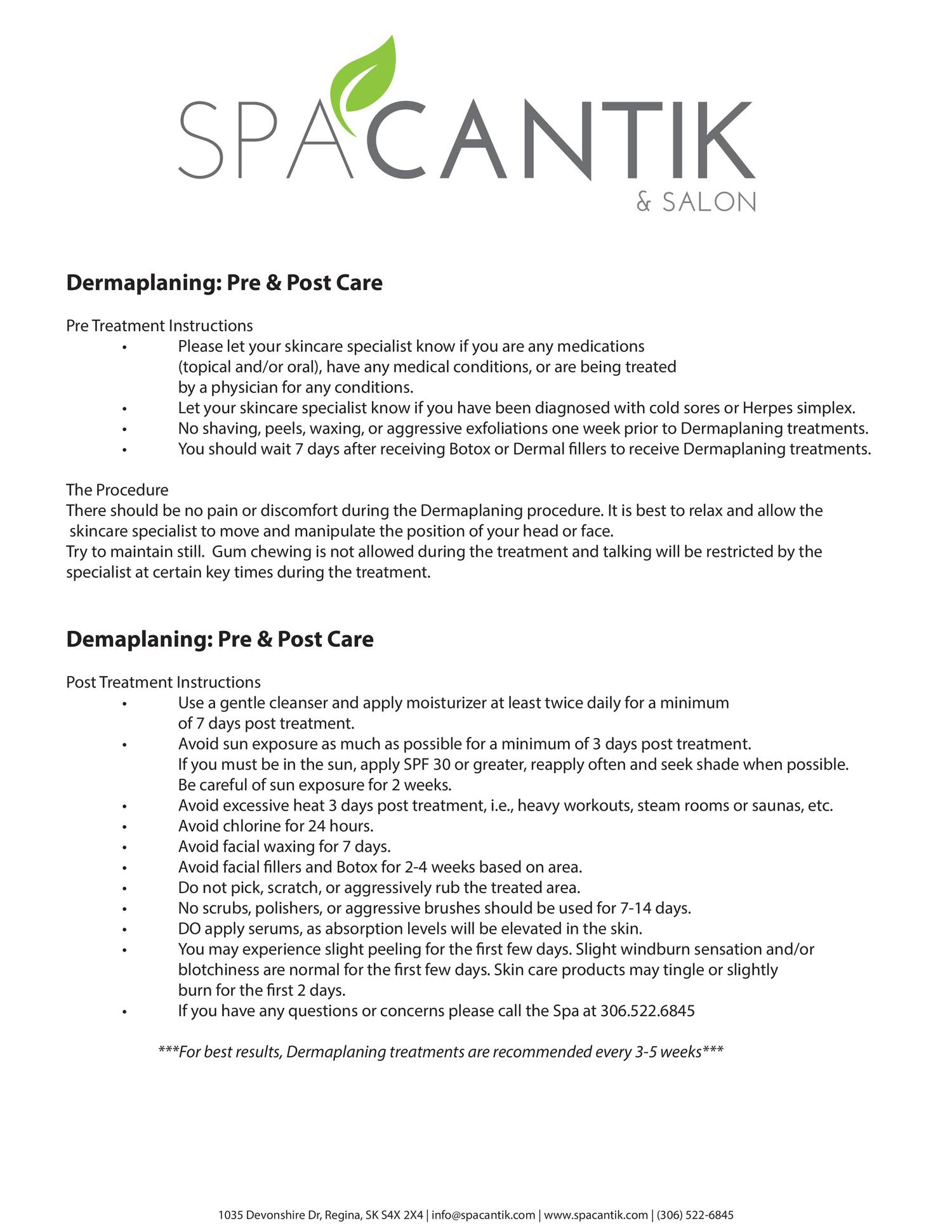 SPS Dermaplaning Pre & Post care.pdf | DocDroid