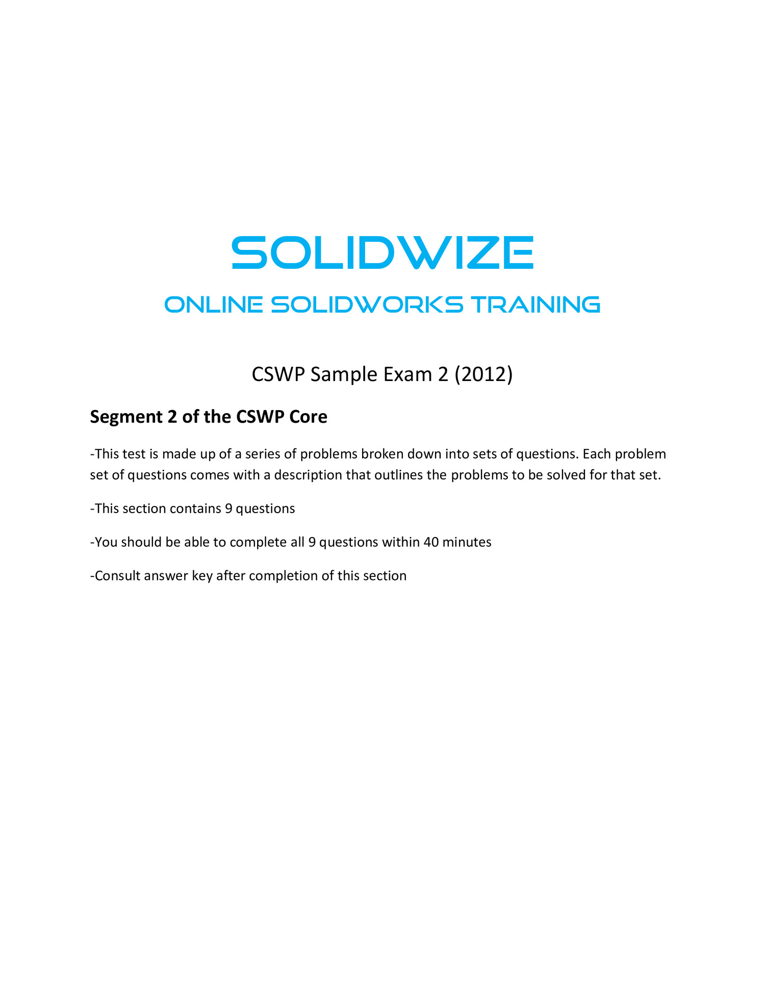 SolidWize CSWP Sample Exam 2 Segment 2.pdf | DocDroid