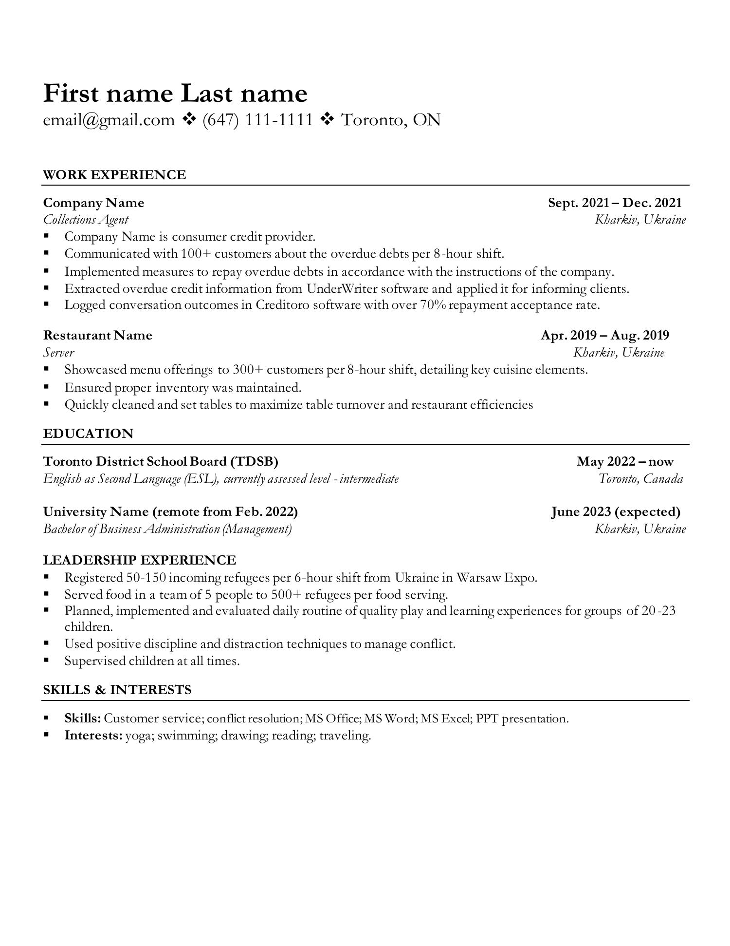Student resume.pdf | DocDroid