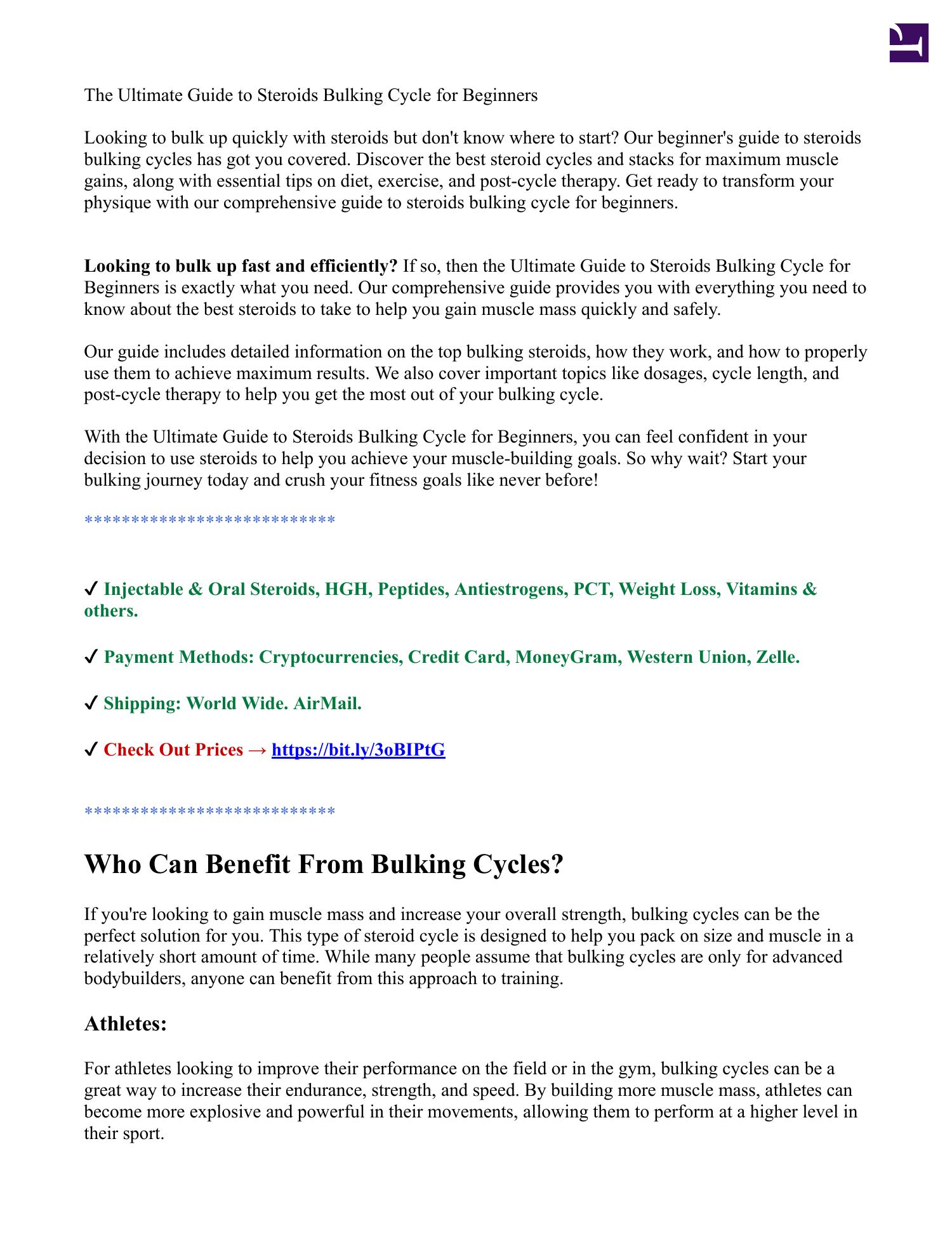 Steroids Bulking Cycle Beginner.pdf | DocDroid