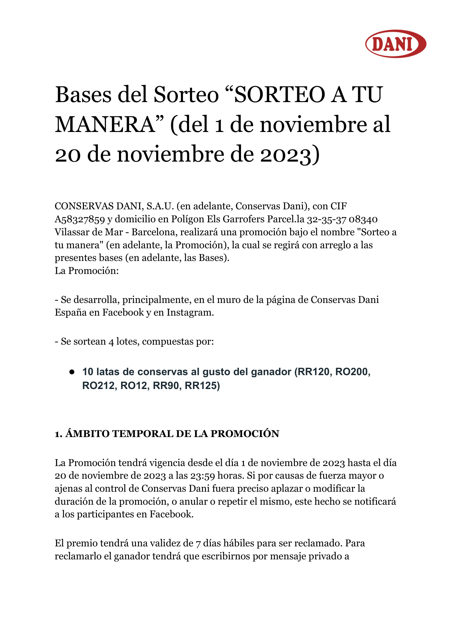 BASES LEGALES SORTEO A TU MANERA.docx.pdf | DocDroid