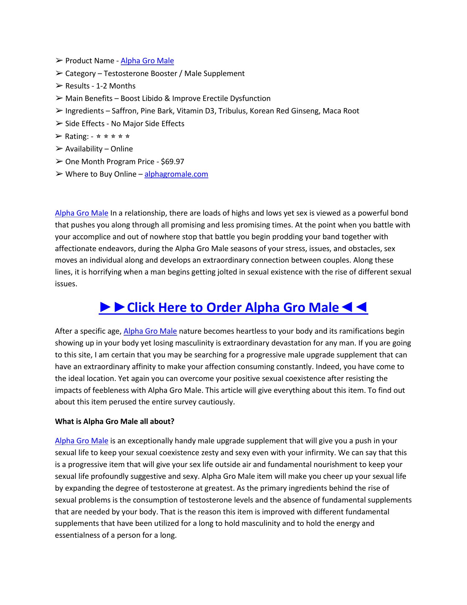 Alpha Gro Male.docx | DocDroid