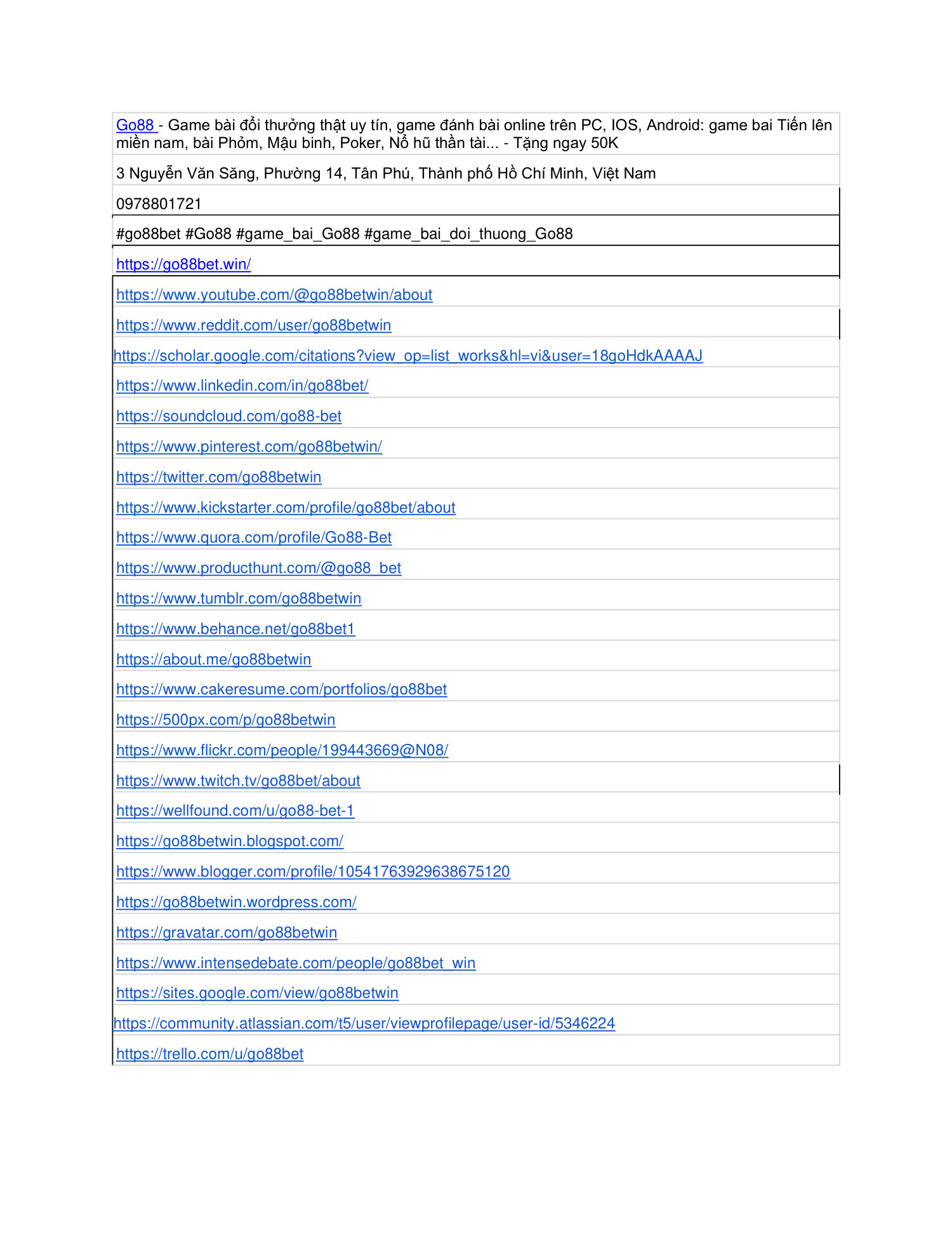 go88bet.docx | DocDroid