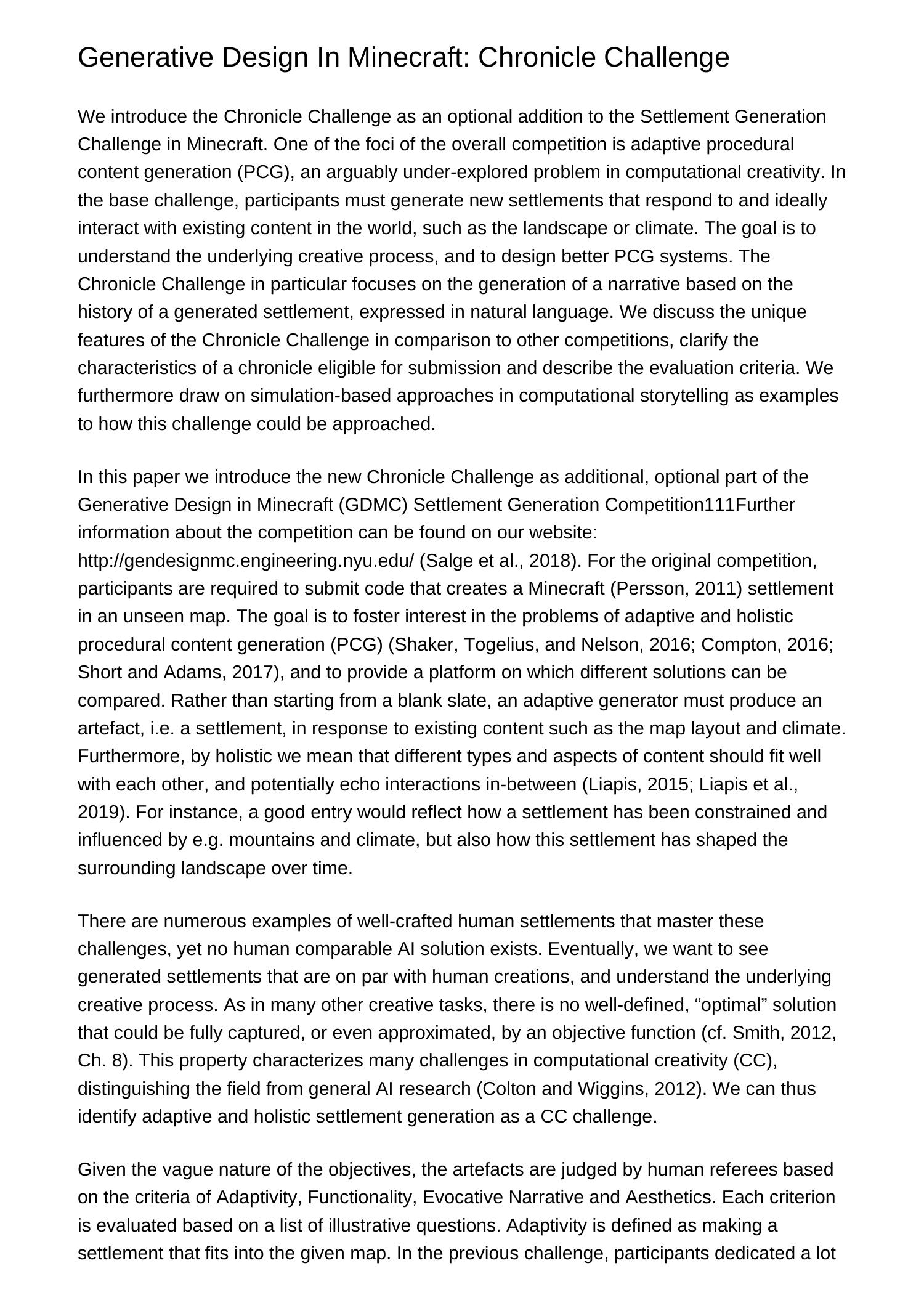 Generative Design In Minecraft Chronicle Challengexqzra.pdf.pdf | DocDroid