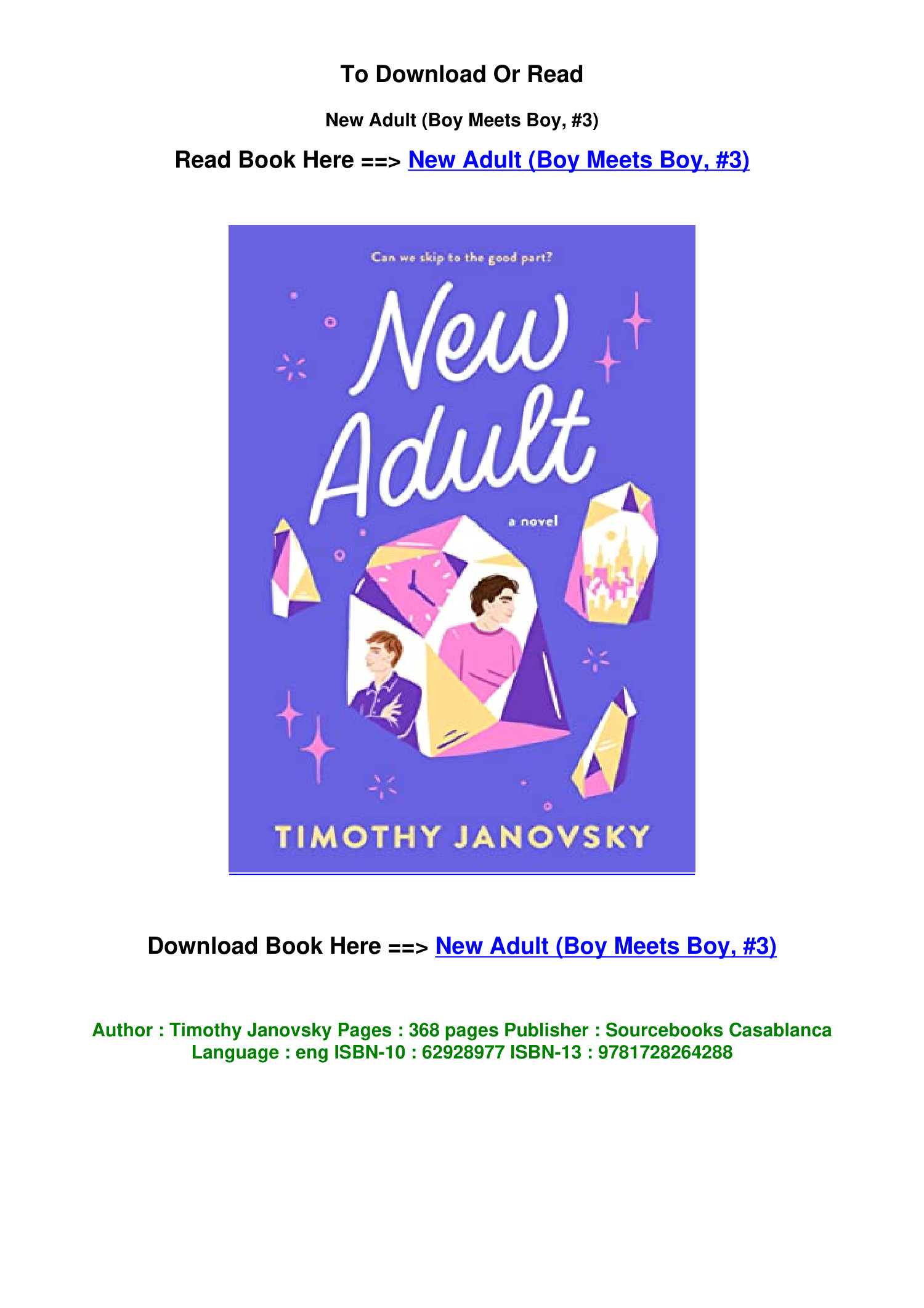 Download EPub New Adult Boy Meets Boy 3 by Timothy Janovsky.pdf | DocDroid