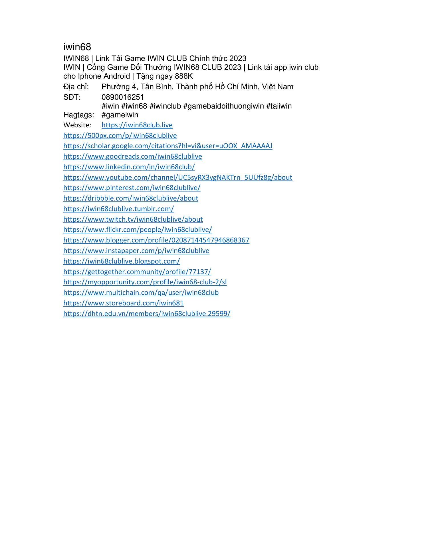 iwin68club.docx | DocDroid