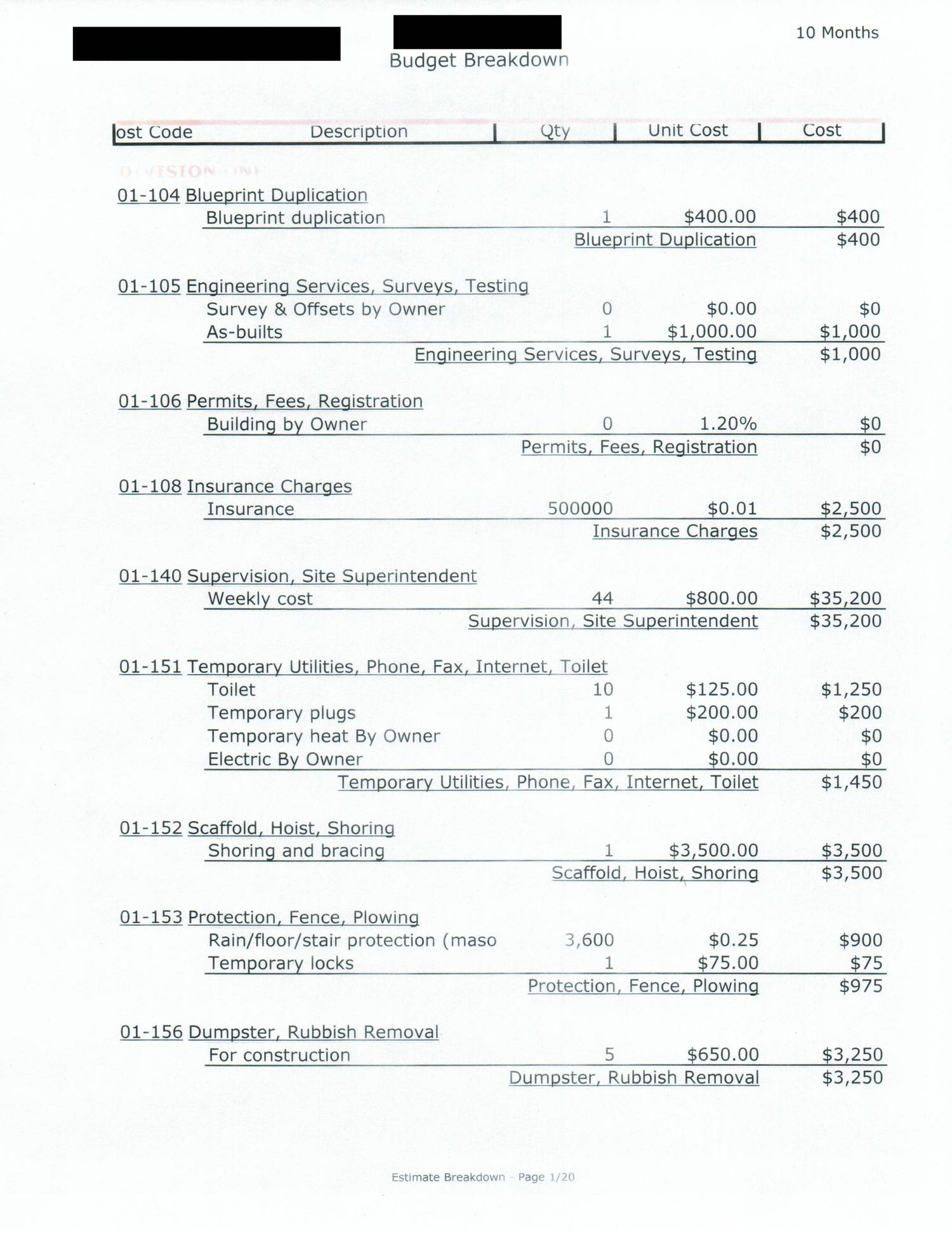 Renovation Budget Proposal.pdf | DocDroid
