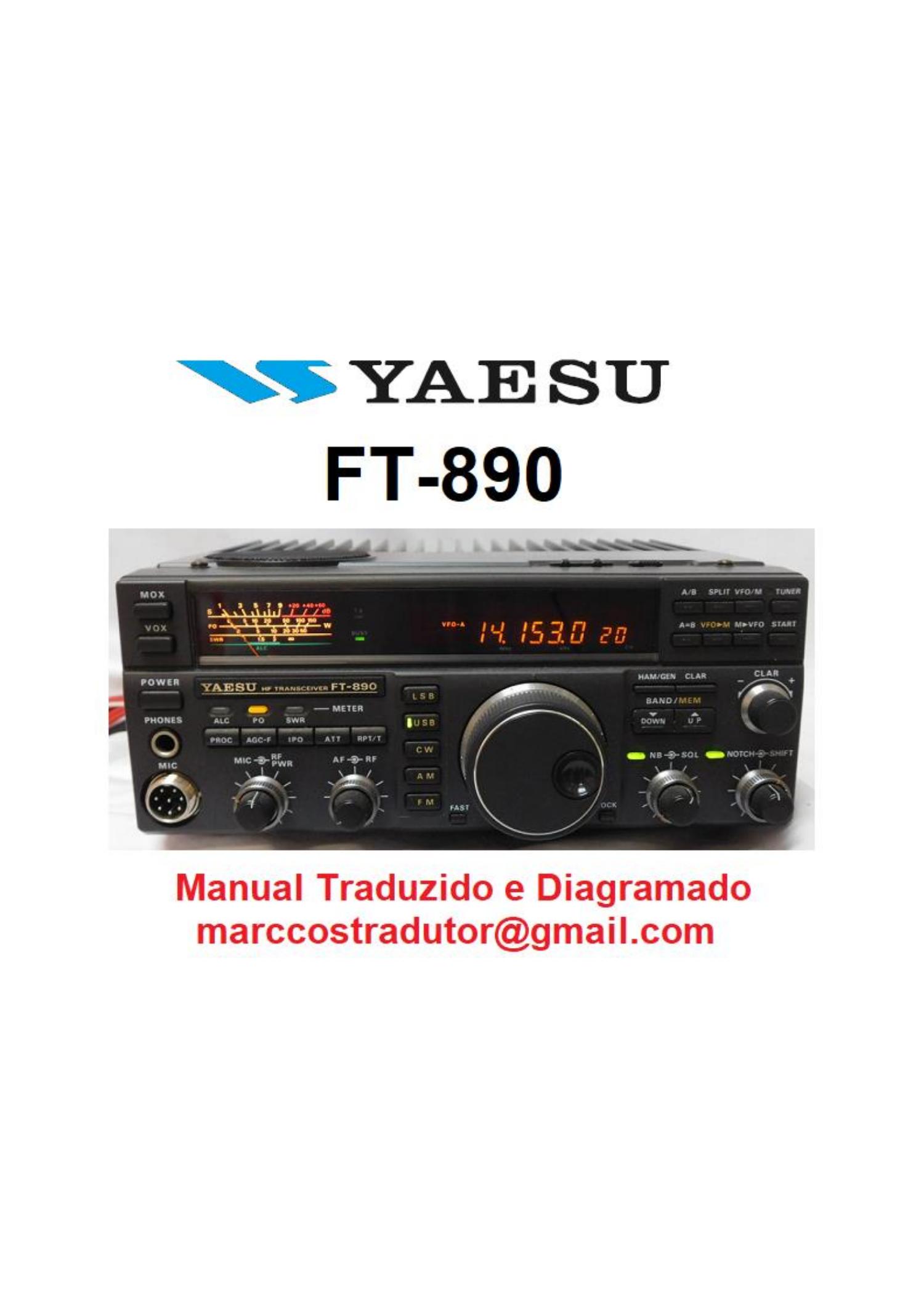 FT-890 Yaesu Rádio.pdf | DocDroid