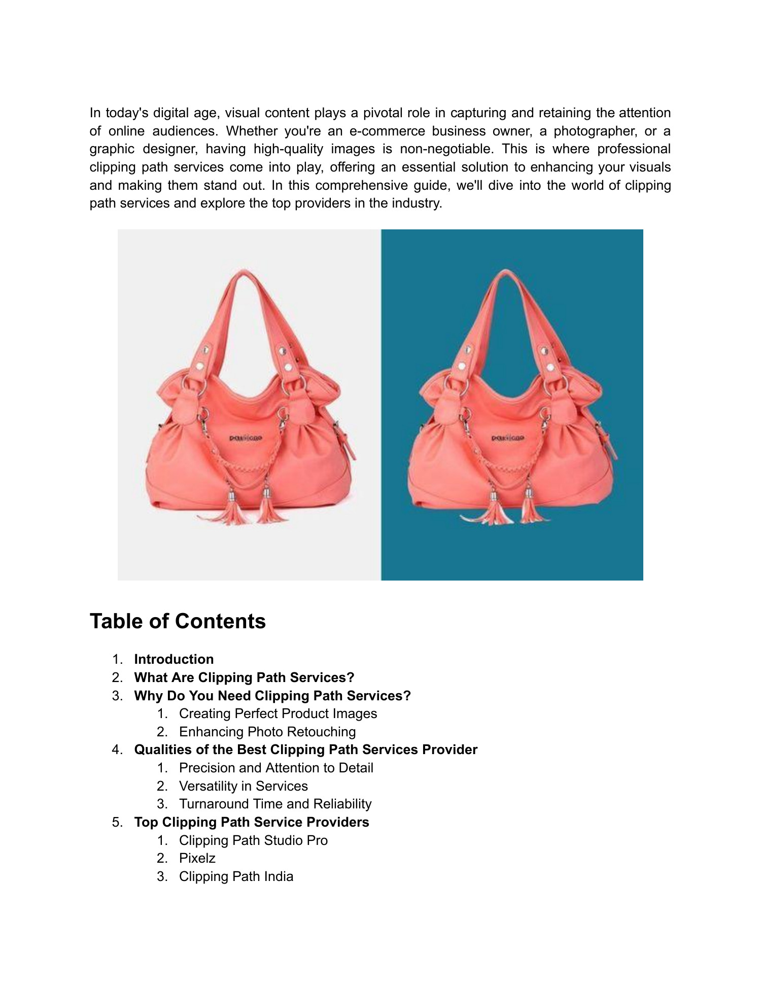 Unveiling the Best Clipping Path Services_ Transforming Your Visual Content.pdf | DocDroid